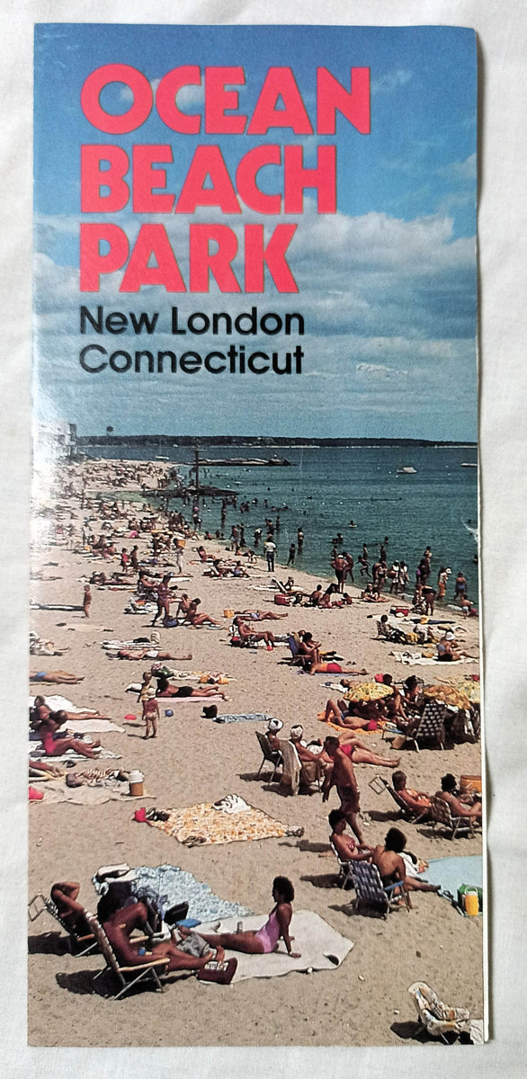 Ocean Beach Park New London Connecticut Late 1970's Brochure – TulipStuff