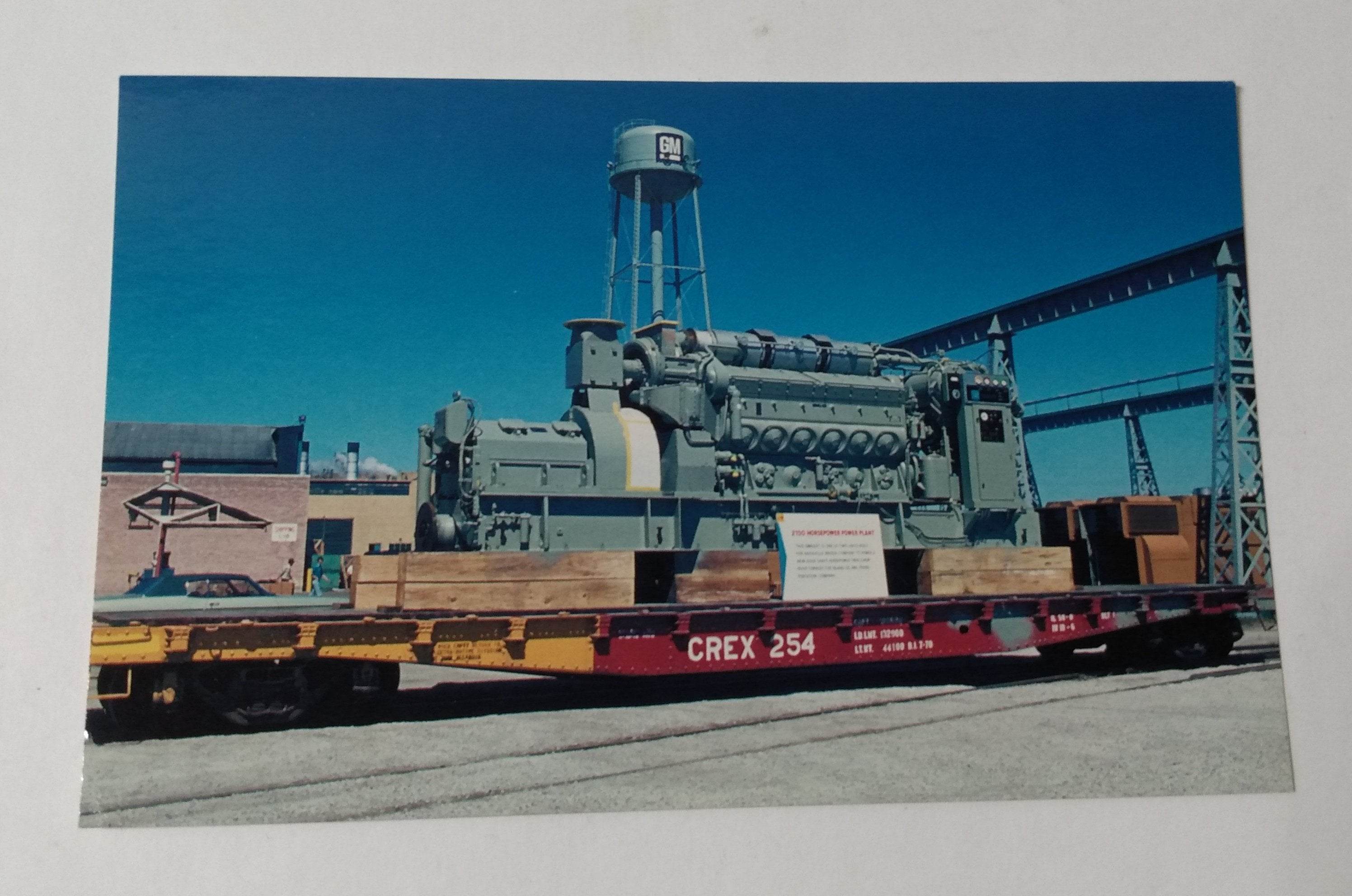 GM Electro-Motive Division 2150hp Loco Engine Used To Power Towboat ...