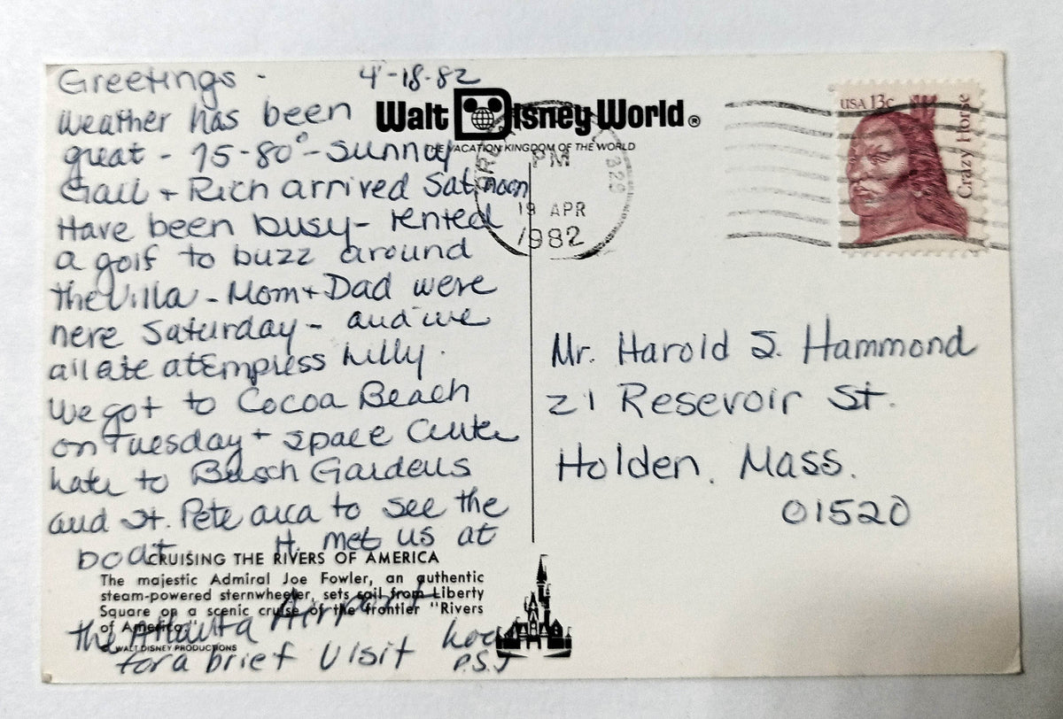 Admiral Joe Fowler Sternwheeler Riverboat Walt Disney World Florida 19 ...