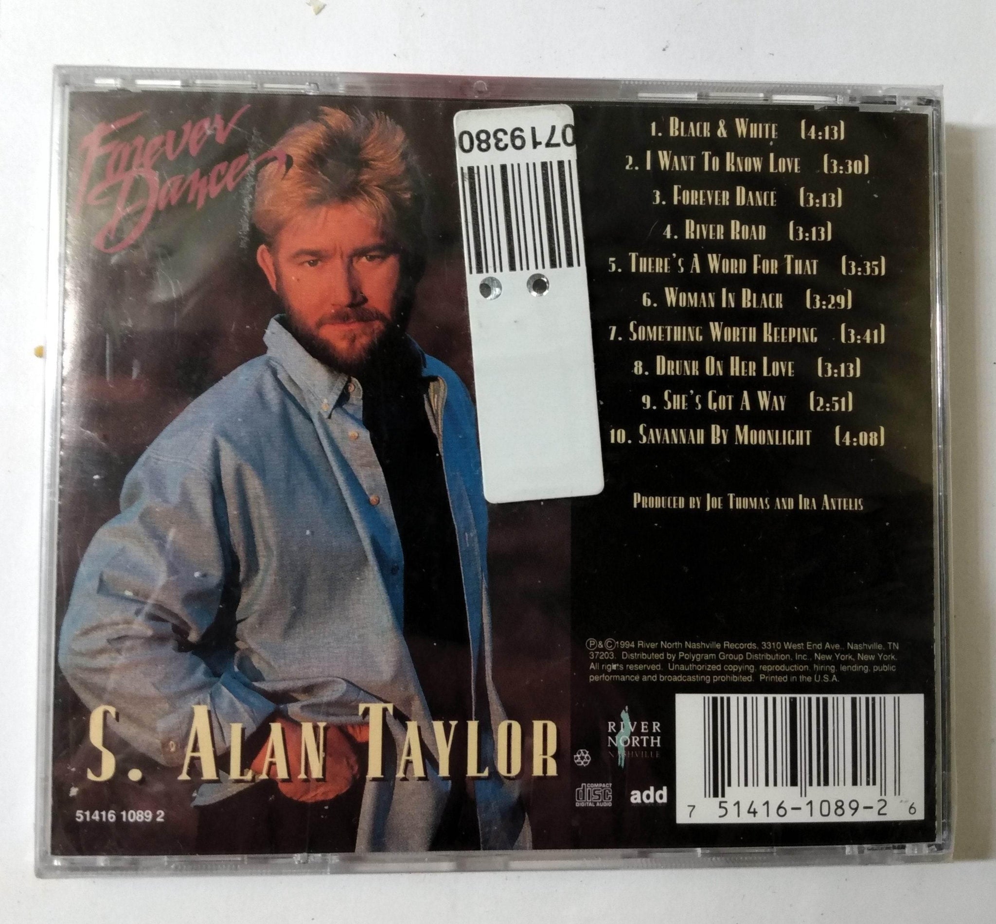 S. Alan Taylor Forever Dance Country Album CD River North 1994 – TulipStuff