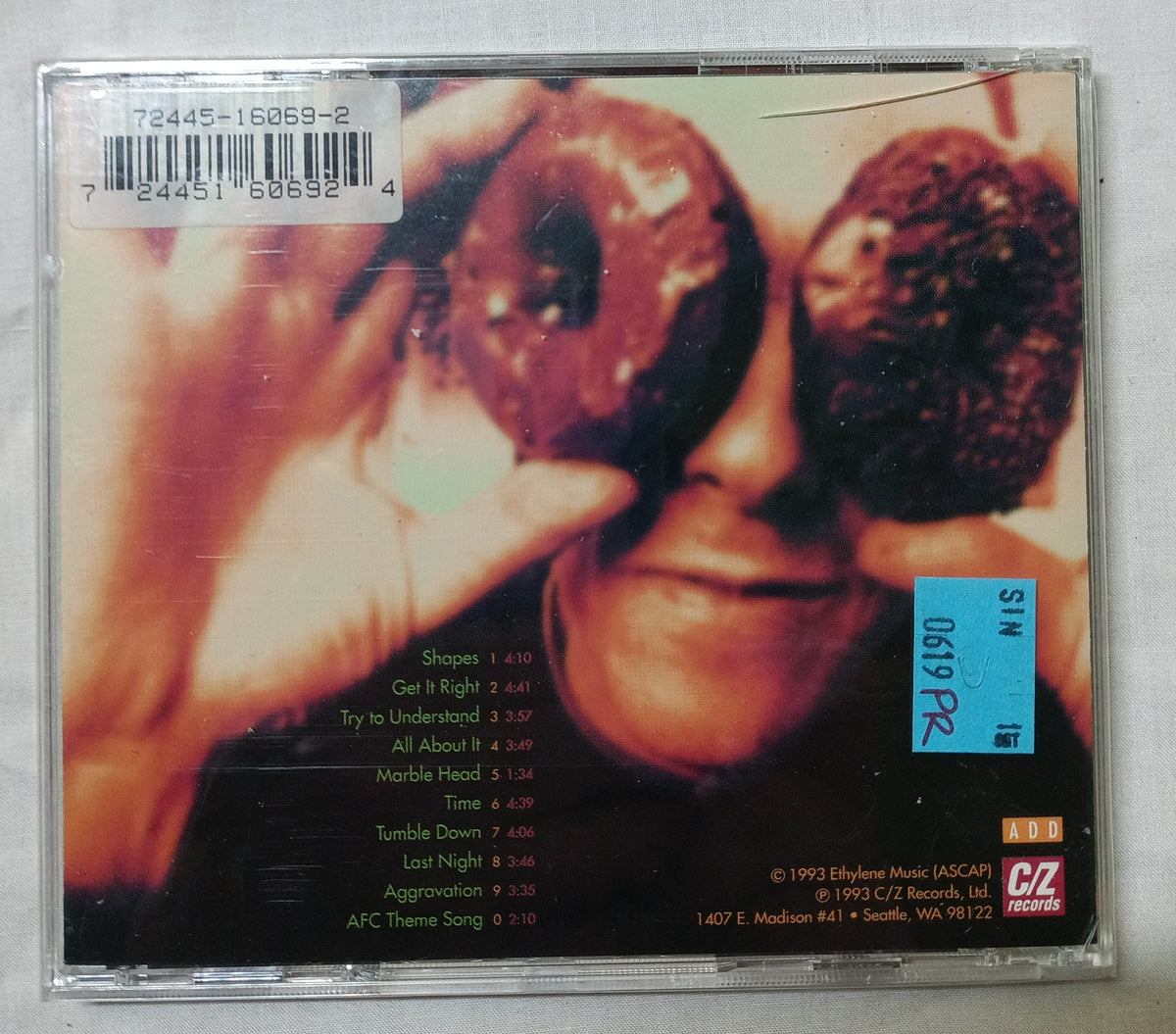 Alcohol Funnycar Time To Make The Donuts Alternative Rock Album CD 199 ...