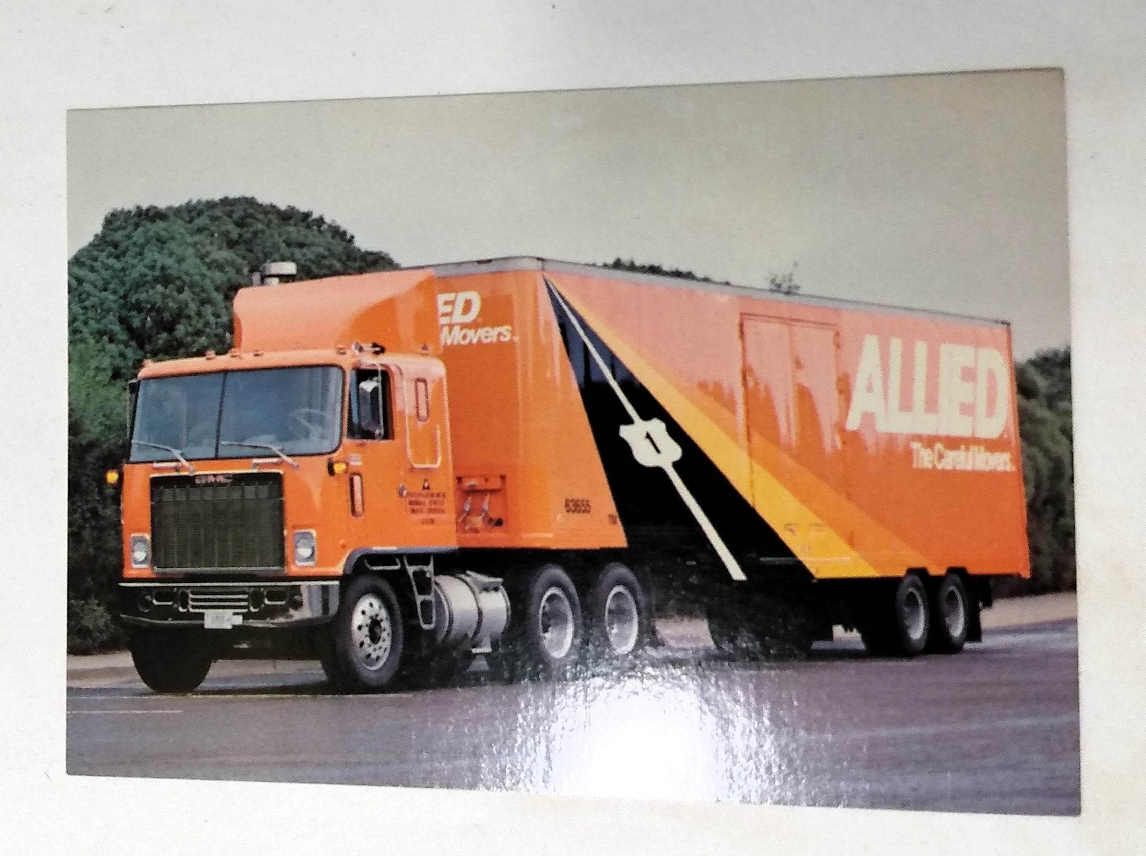 Allied Van Lines GMC Astro SS Semi Moving Truck Allentown 1970's ...