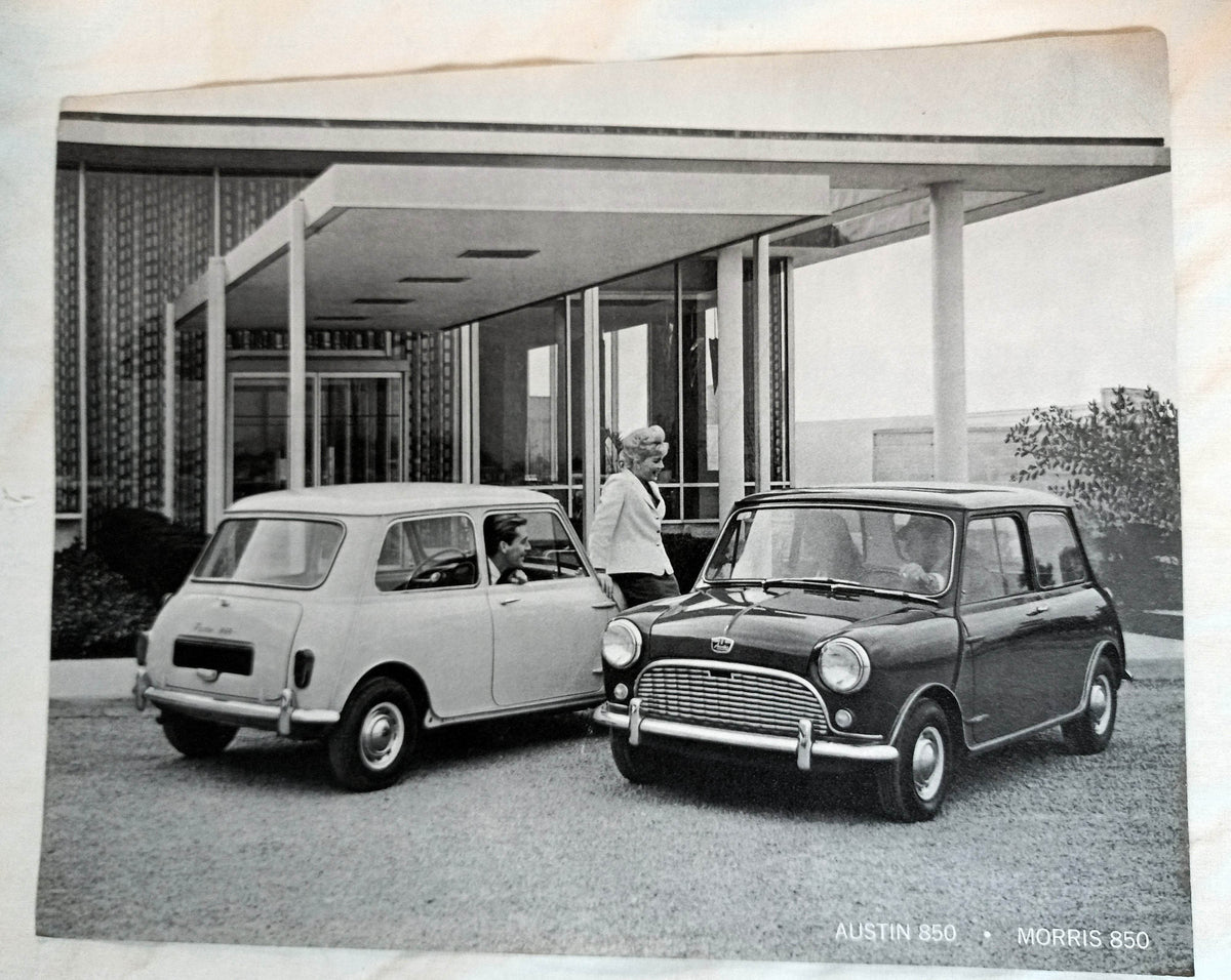 Austin 850 Morris 850 Dealer Sales Specification Sheet 1960 – TulipStuff