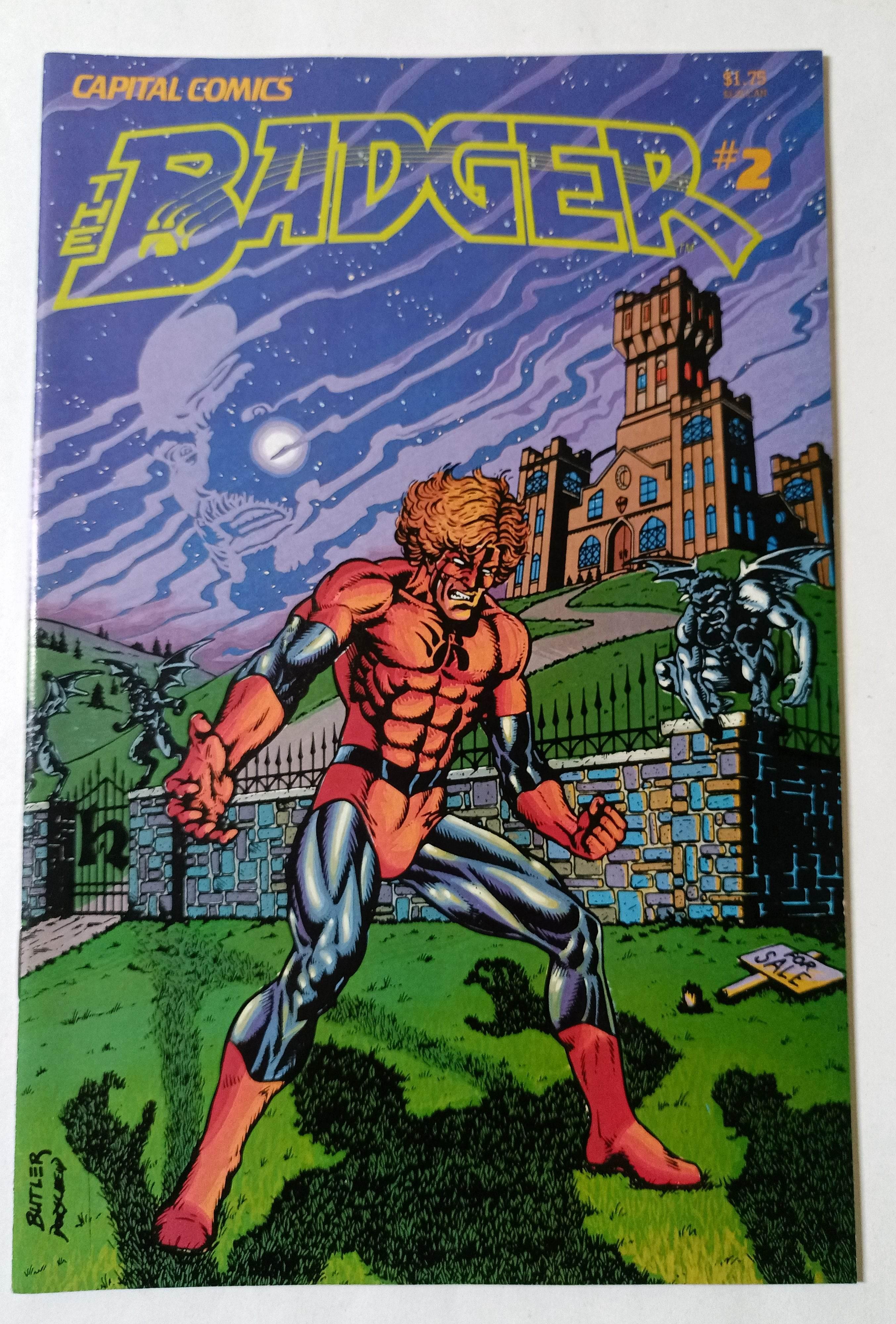 The Badger Issue #2 Capital Comics 1983 Norbert Sykes – TulipStuff