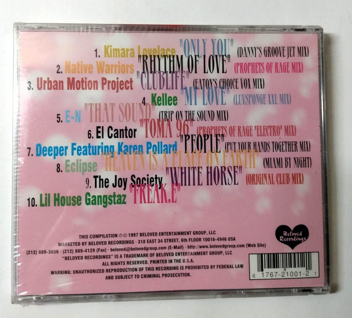Beat This Part 1 The Journey Into Clubland House Music Comp CD 1997 ...