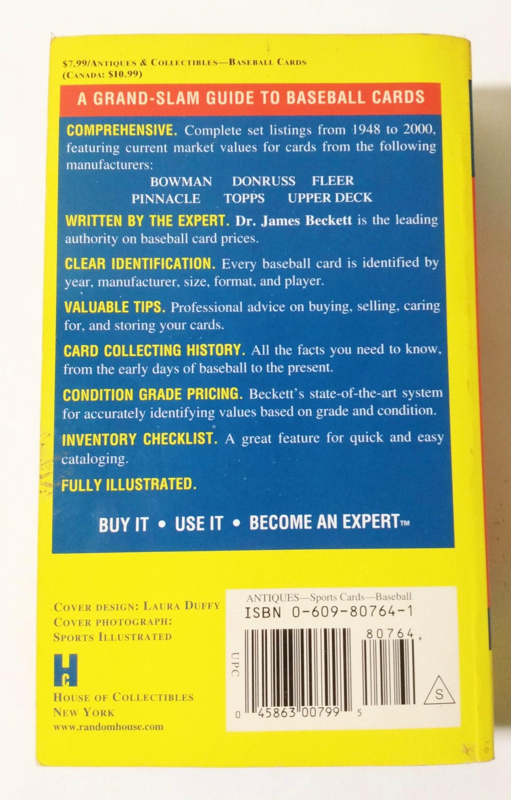 Beckett Official Price Guide To Baseball Cards 2002 21st Edition ...