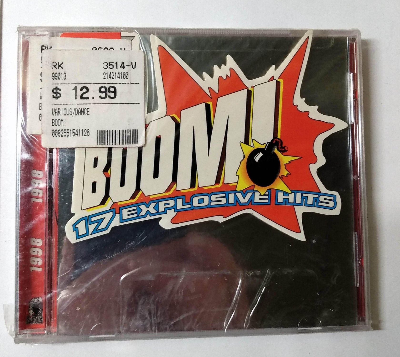 Boom 17 Explosive Hits 1998 Sony Music Compilation CD – TulipStuff