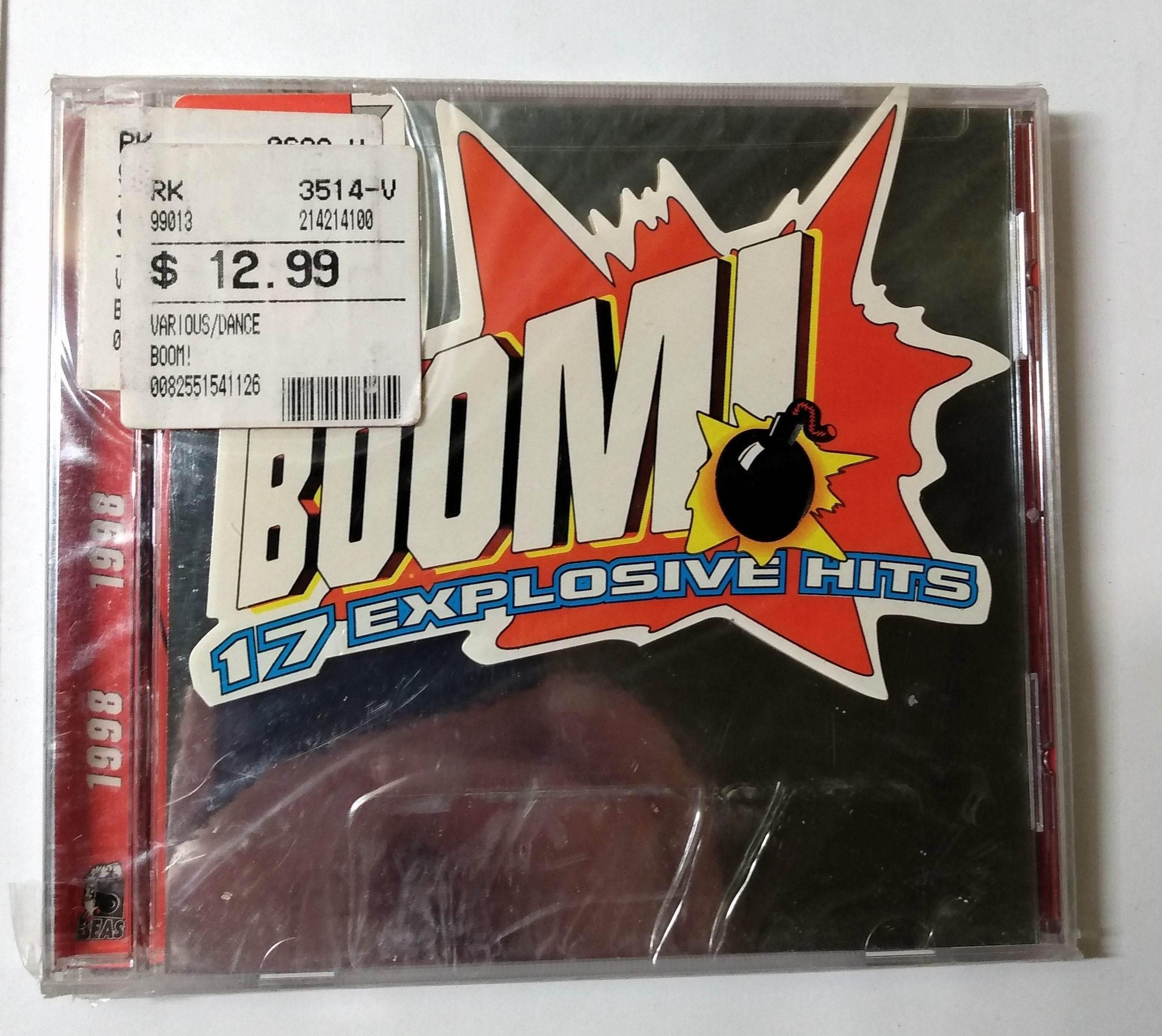 Boom 17 Explosive Hits 1998 Sony Music Compilation CD – TulipStuff