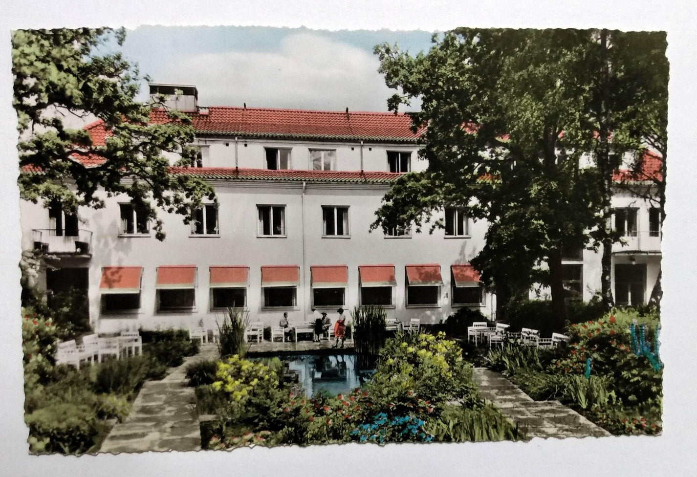 Brukshotellet Hotel Perstorp Sweden 1950's Postcard – TulipStuff