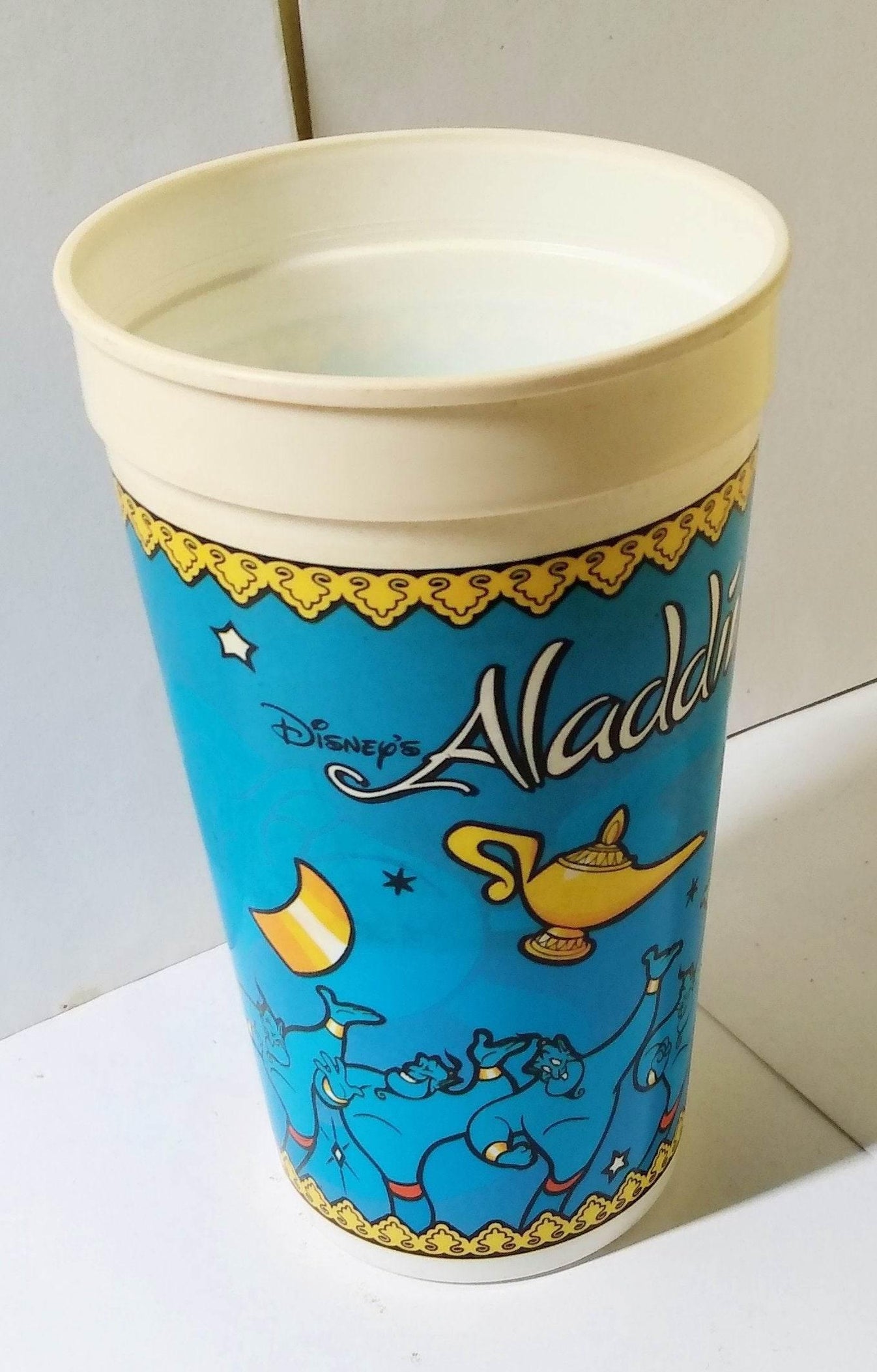 Burger King Disney's Aladdin 32 Oz Promo Plastic Cup 1992 – TulipStuff