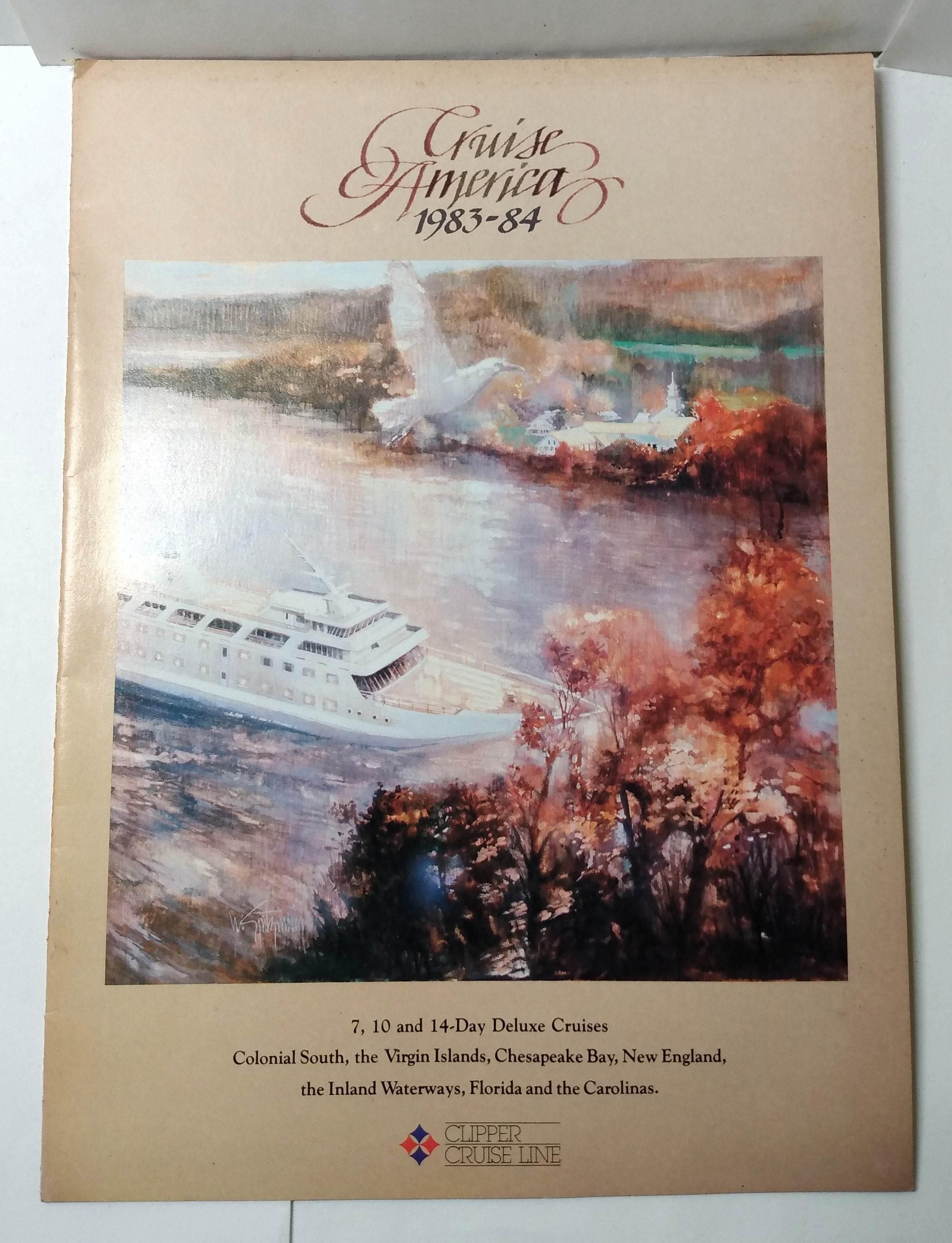Clipper Cruise Line MV Newport Clipper Inaugural 1983-84 Brochure ...