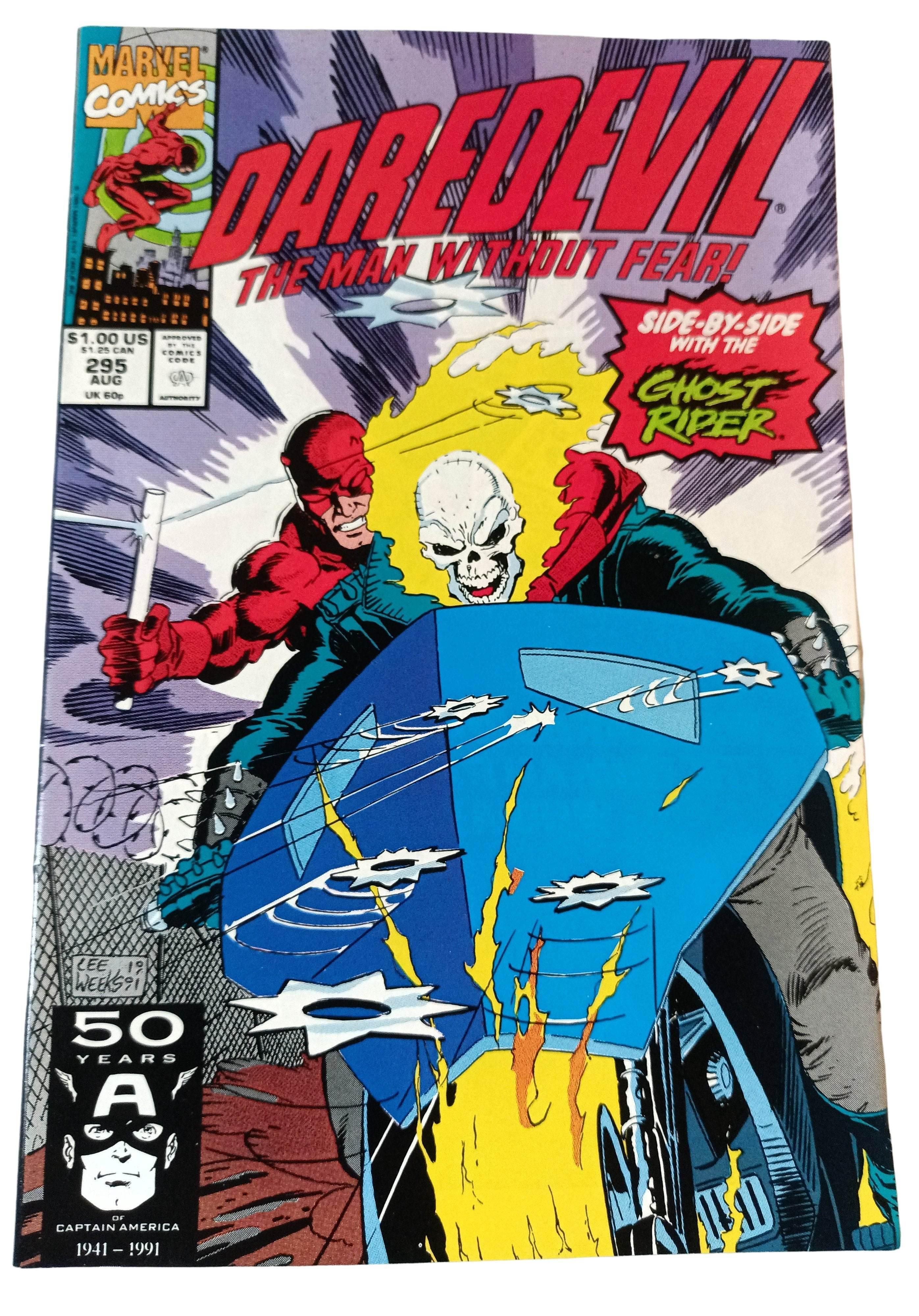 Daredevil 295 Through the Eyes of the Enemy August 1991 Marvel Comics ...