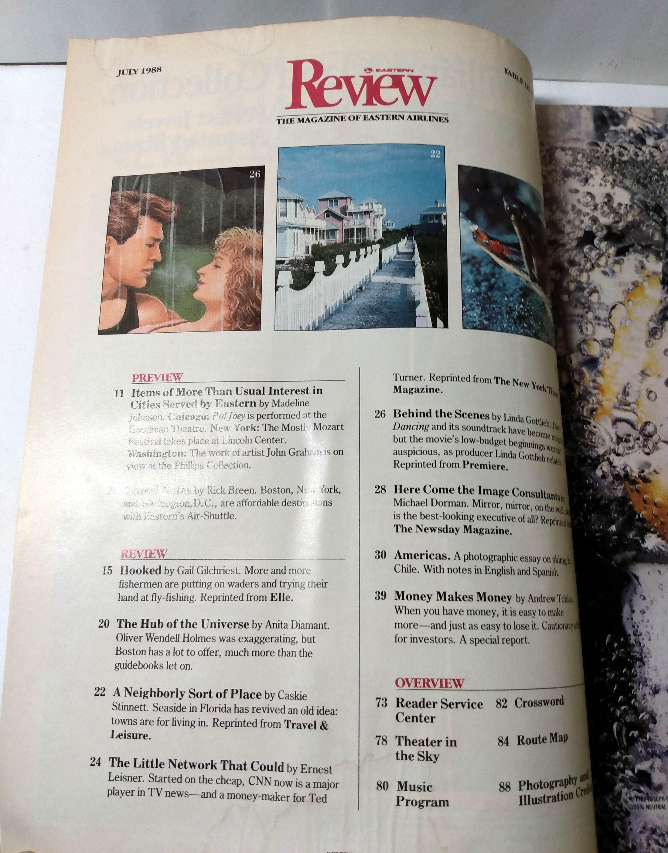 Eastern Airlines Inflight Magazine Eastern Review July 1988 – TulipStuff