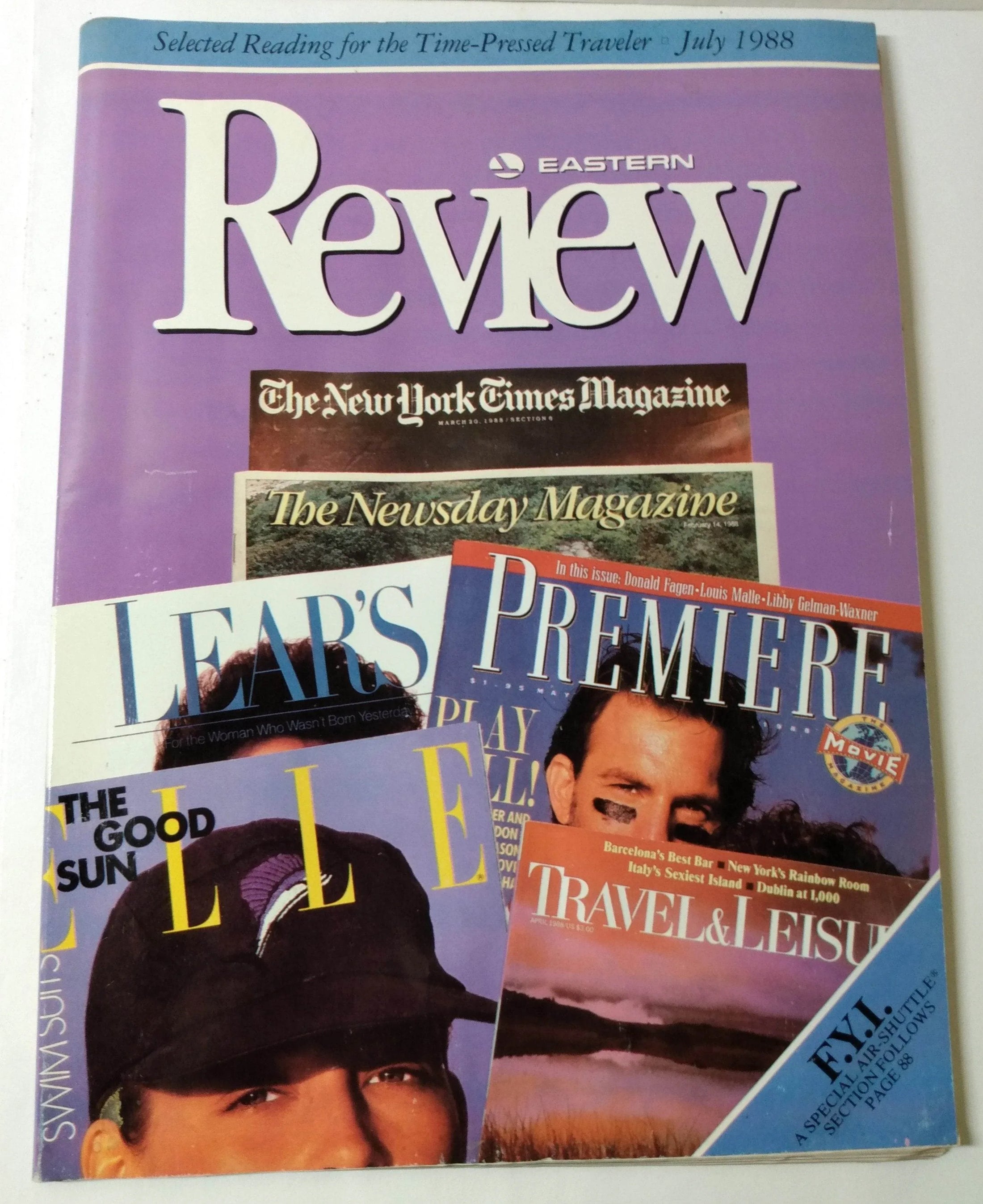 Eastern Airlines Inflight Magazine Eastern Review July 1988 – TulipStuff