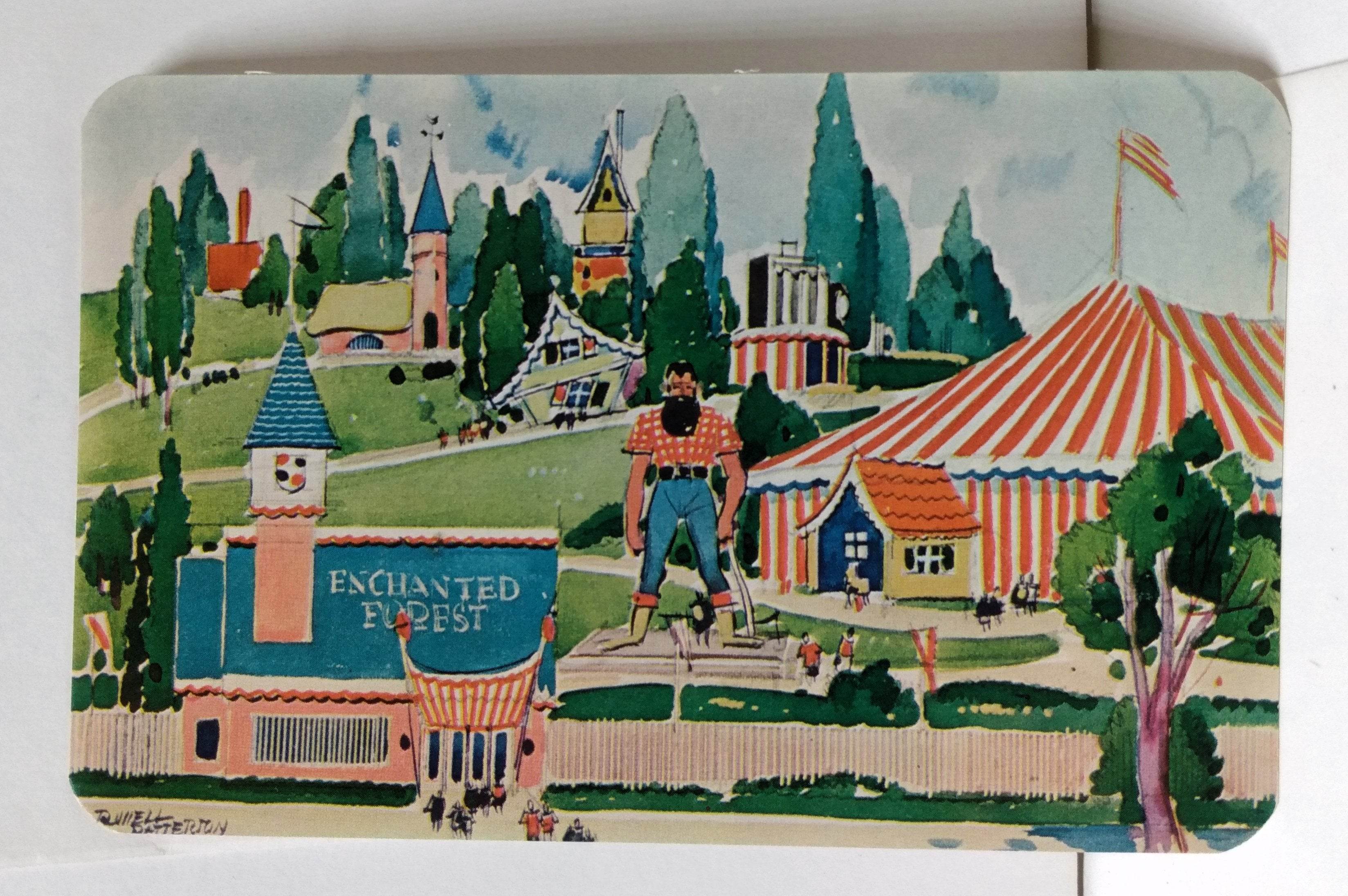 Enchanted Forest Of The Adirondacks Amusement Park Old Forge NY 1960's – TulipStuff