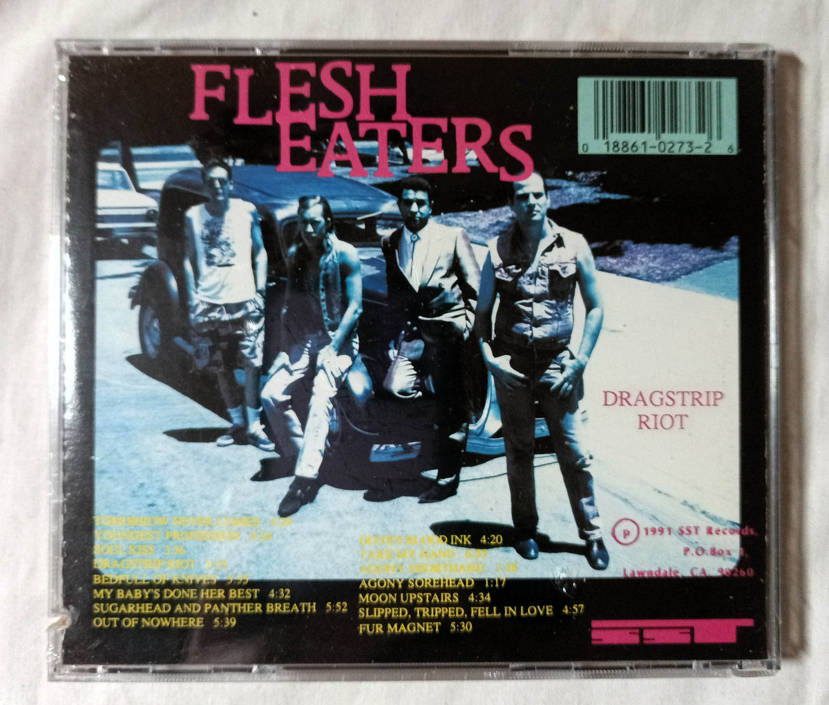 The Flesh Eaters Dragstrip Riot Punk Album CD SST Records 1991 – TulipStuff