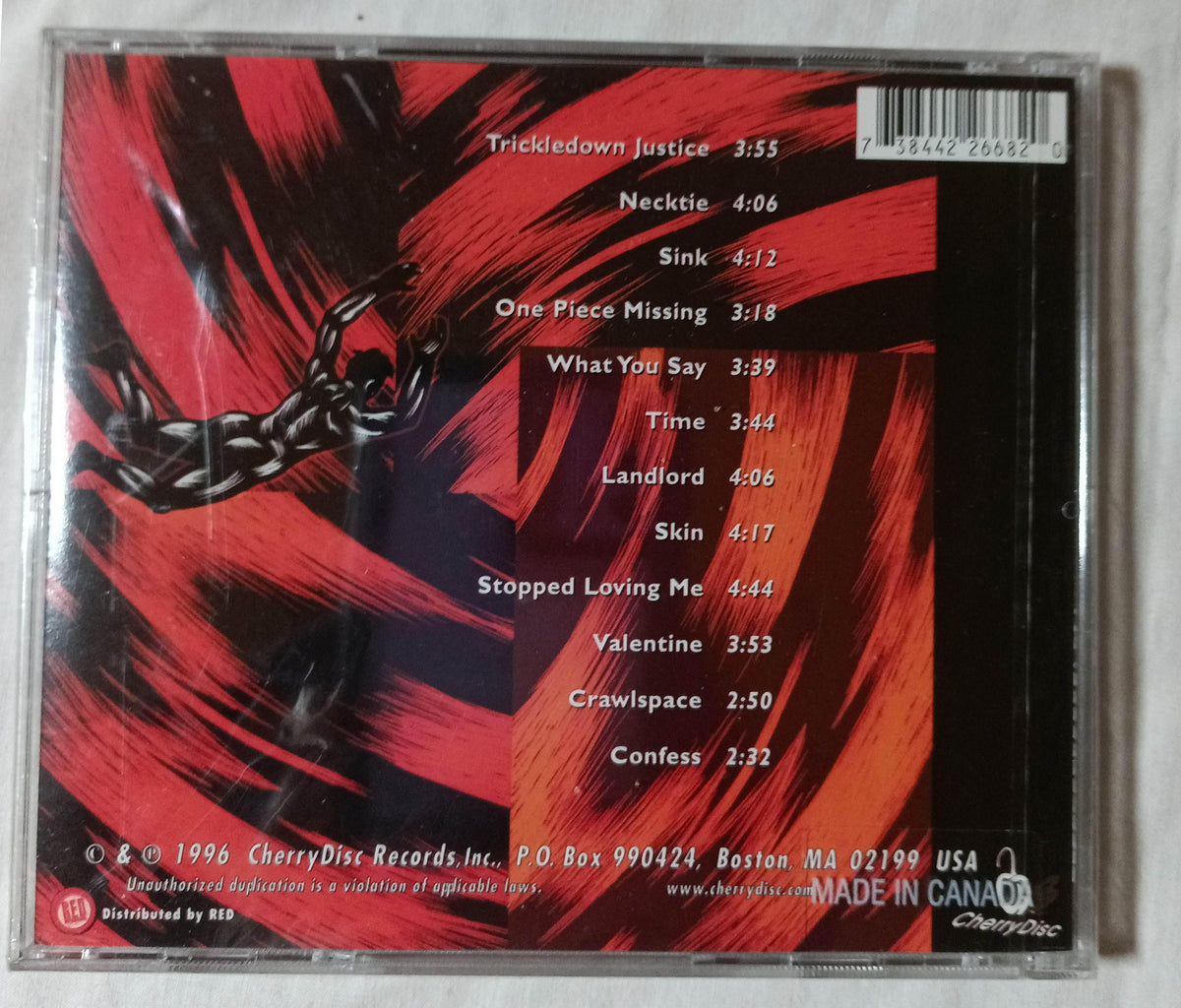 Grither First Man On The Sun Alternative Rock Album CD CherryDisc 1996 ...