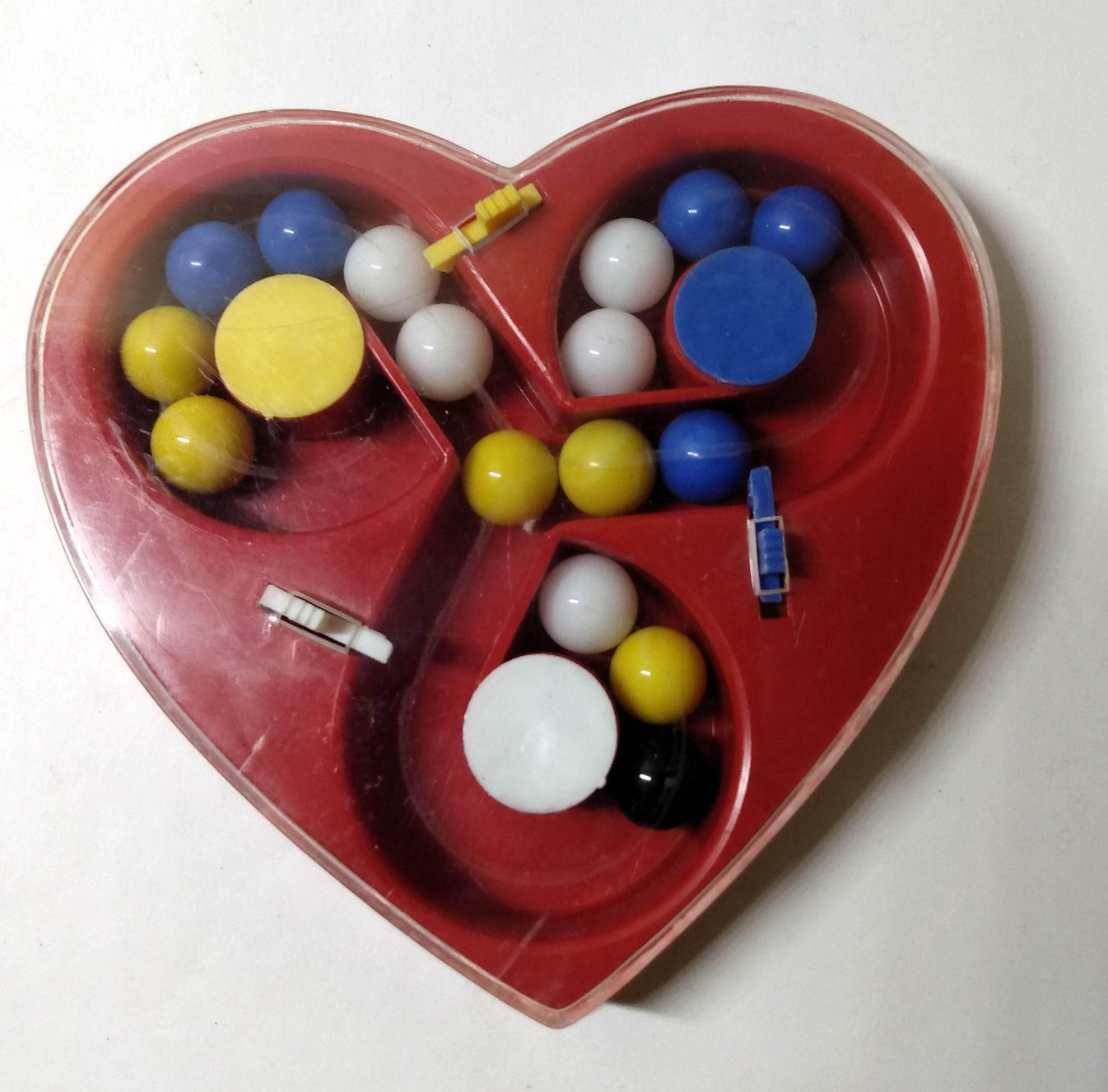 Heartache Marbles Puzzle Skill Game Kohner Brothers Hong Kong 1971 ...
