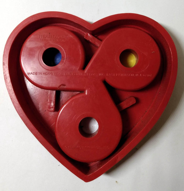 Heartache Marbles Puzzle Skill Game Kohner Brothers Hong Kong 1971 ...