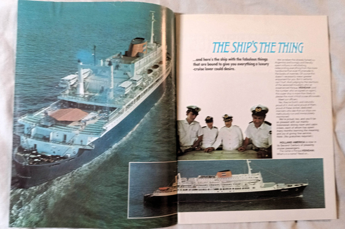 Holland America Cruises ss Veendam 1975 Caribbean Cruises from New Yor ...