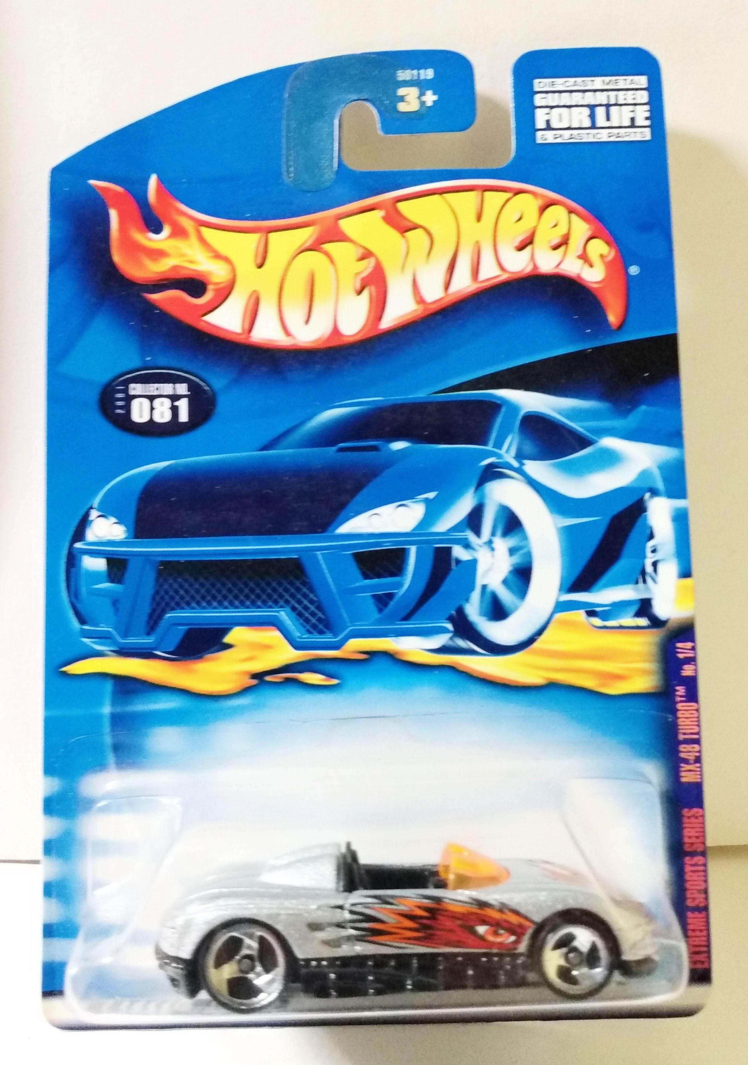 Hot Wheels Extreme Sports MX48 Turbo Convertible 2001 Collector #081 ...