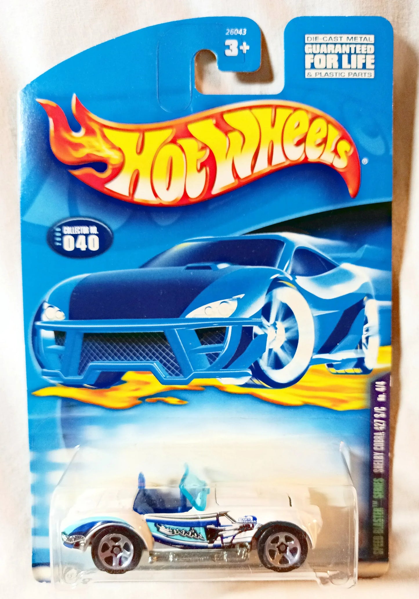 Hot Wheels Speed Blaster Shelby Cobra 427 S/C 2000 Coleccionista n.° 0 ...