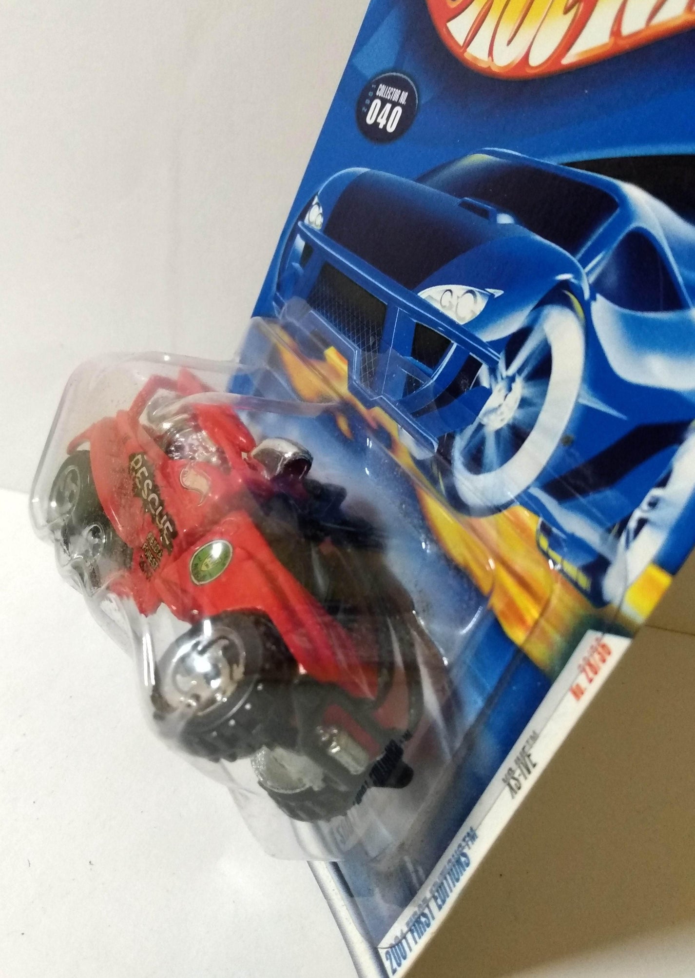 Hot Wheels 2001 First Editions XS-IVE Fire Fighting Truck Collector #0 ...