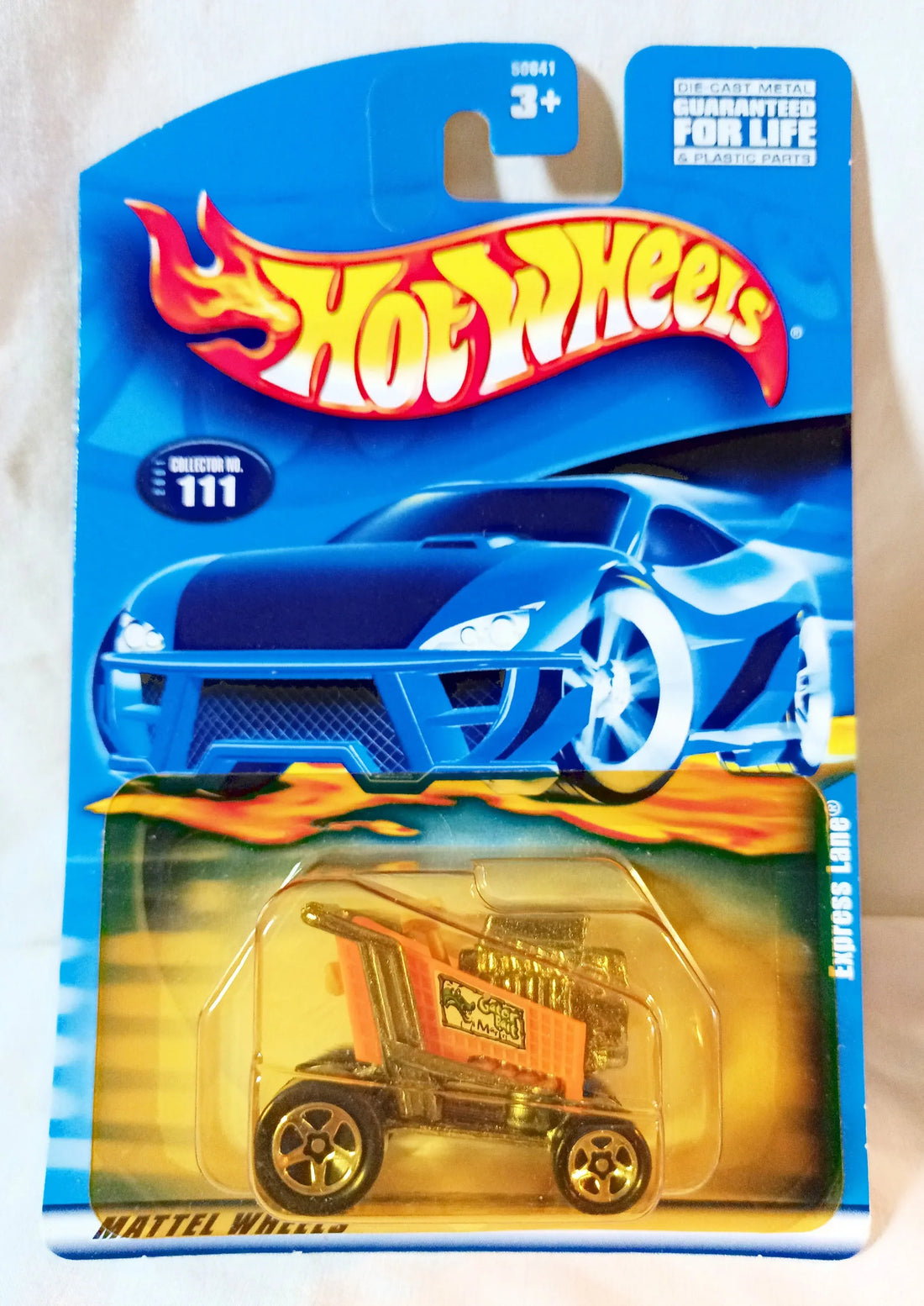 Hot Wheels 2001 #111 Express Lane Shopping Cart Gator Bait Market ...