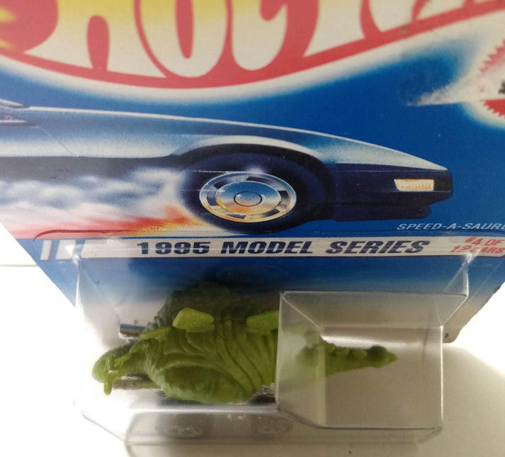Hot Wheels 1995 Model Series Speed-A-Saurus Collector #345 Green ...