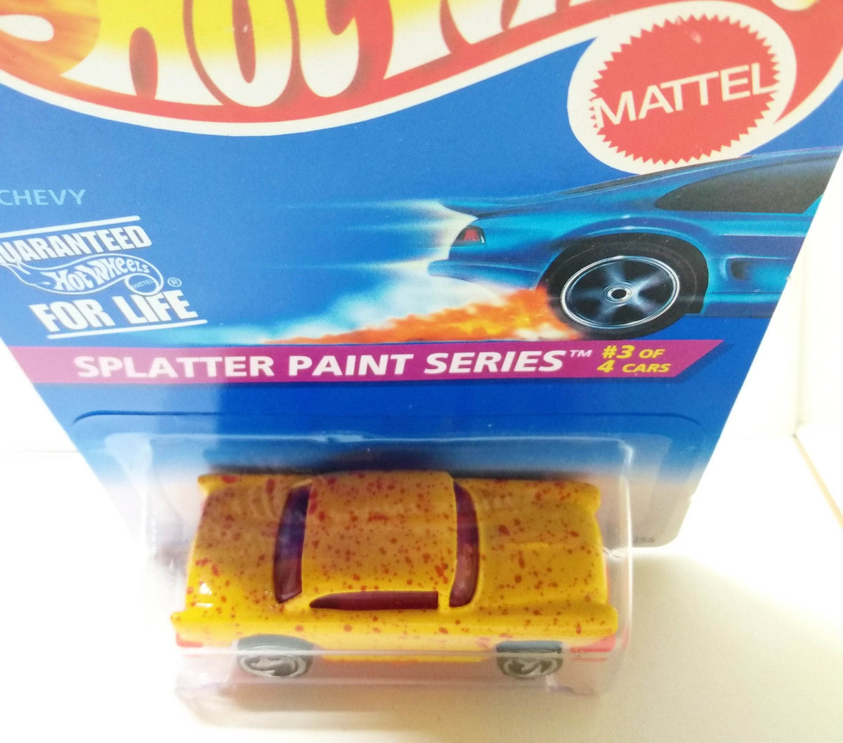 Hot Wheels Splatter Paint Series Collector #410 '55 Chevy 1996 – TulipStuff