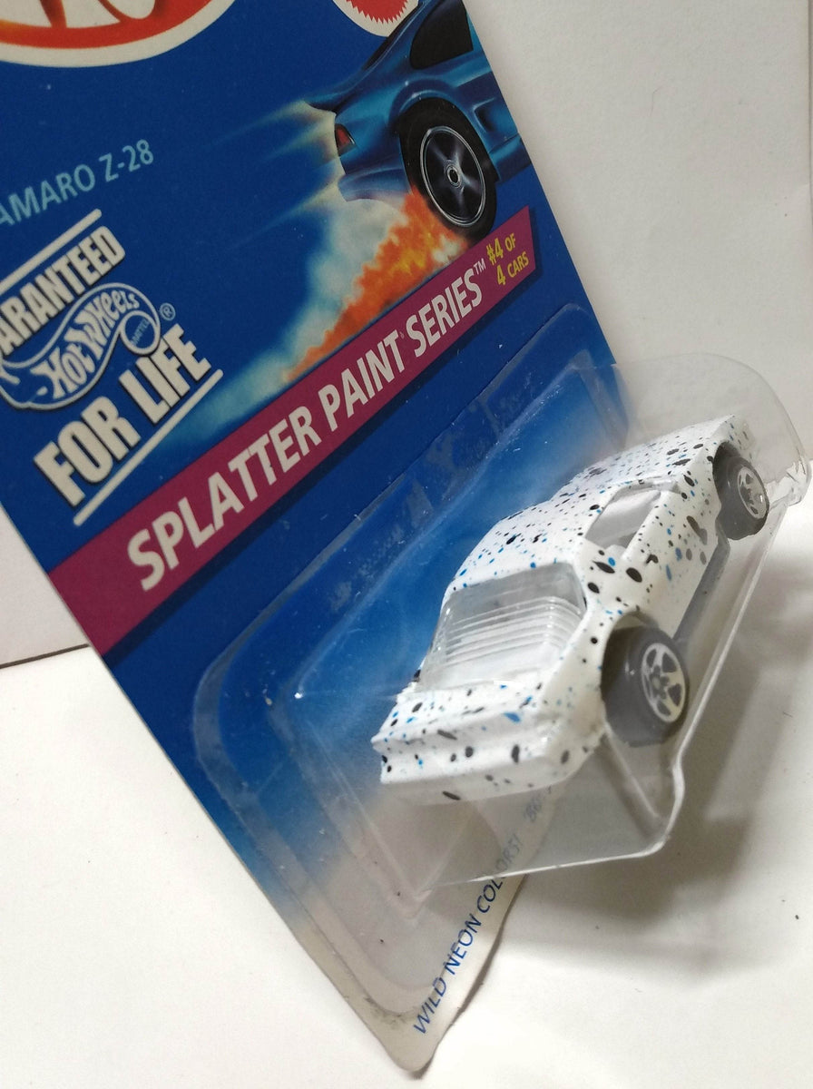 Hot Wheels Splatter Paint Series Collector #411 '80s Camaro Z-28 1996 ...
