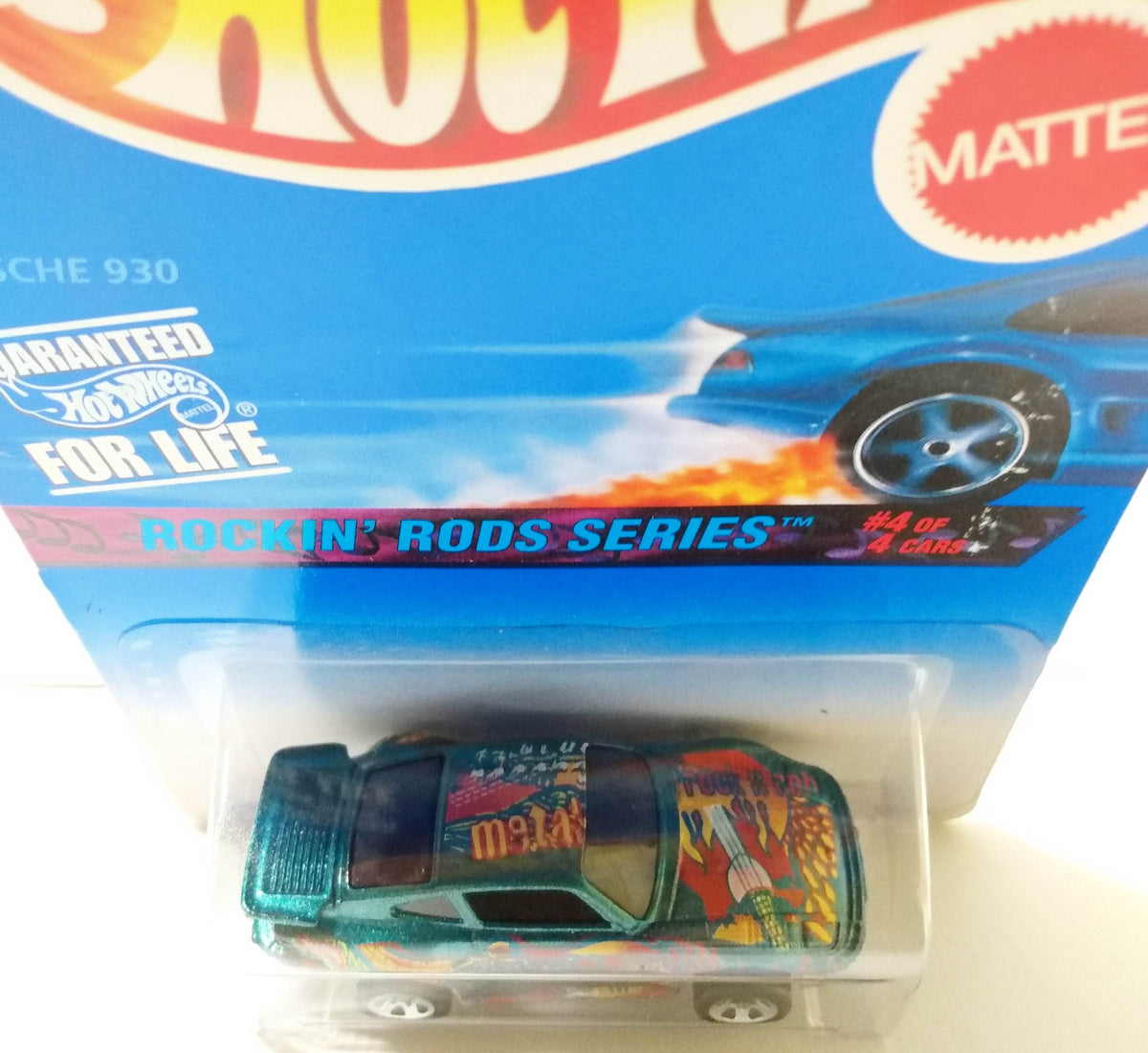 Hot Wheels Rockin Rods Series Collector #572 Porsche 930 Sports Car 19 ...