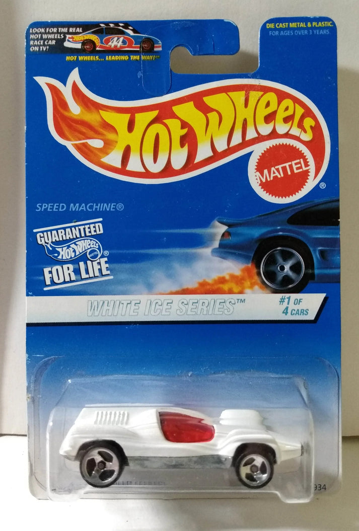 Hot Wheels Collector #561 White Ice Series Speed Machine 1996 – TulipStuff
