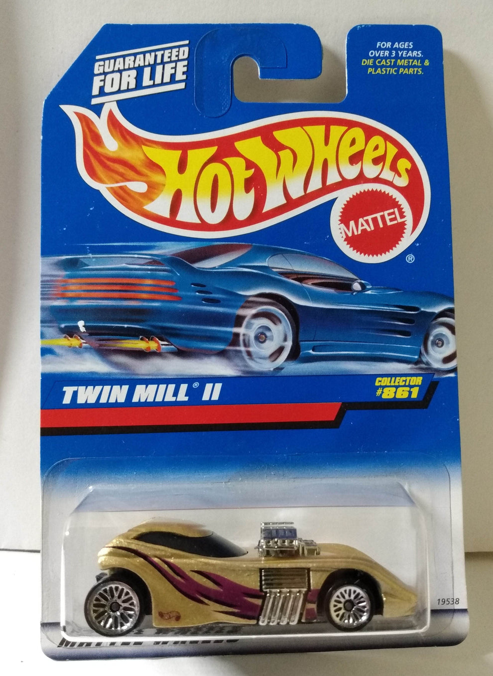 Hot Wheels Collector #861 Twin Mill II Concept Car 1998 – TulipStuff