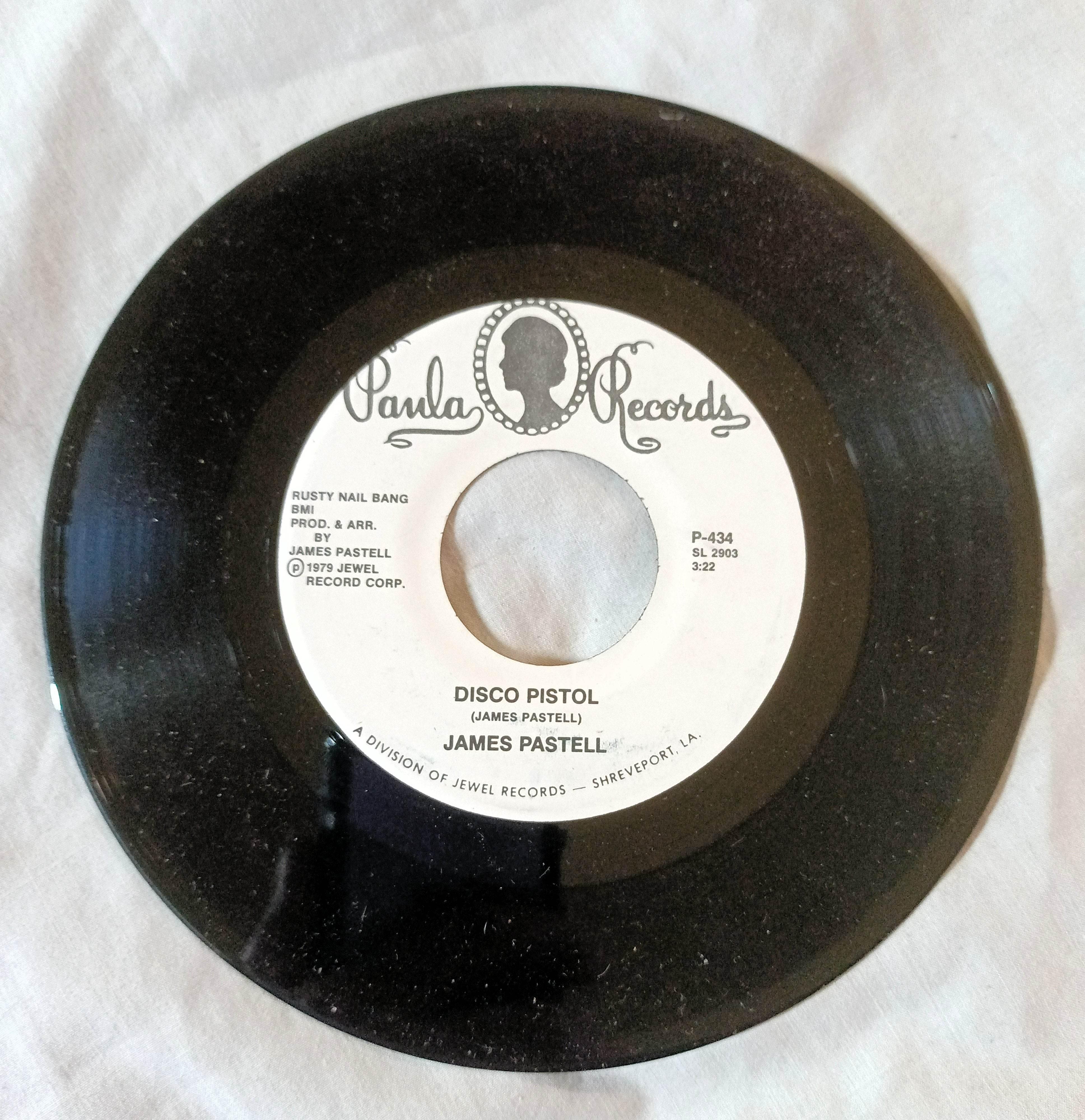 James Pastell Disco Pistol / I Can Heal 7" Vinyl 45rpm Promo 1979 ...