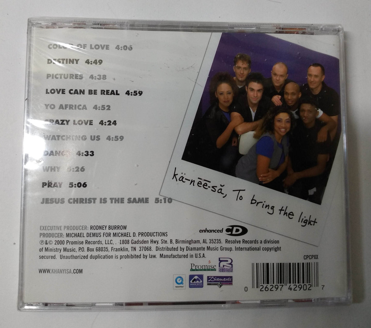 Khanyisa Pictures South African Christian Pop Album CD 2000 – TulipStuff