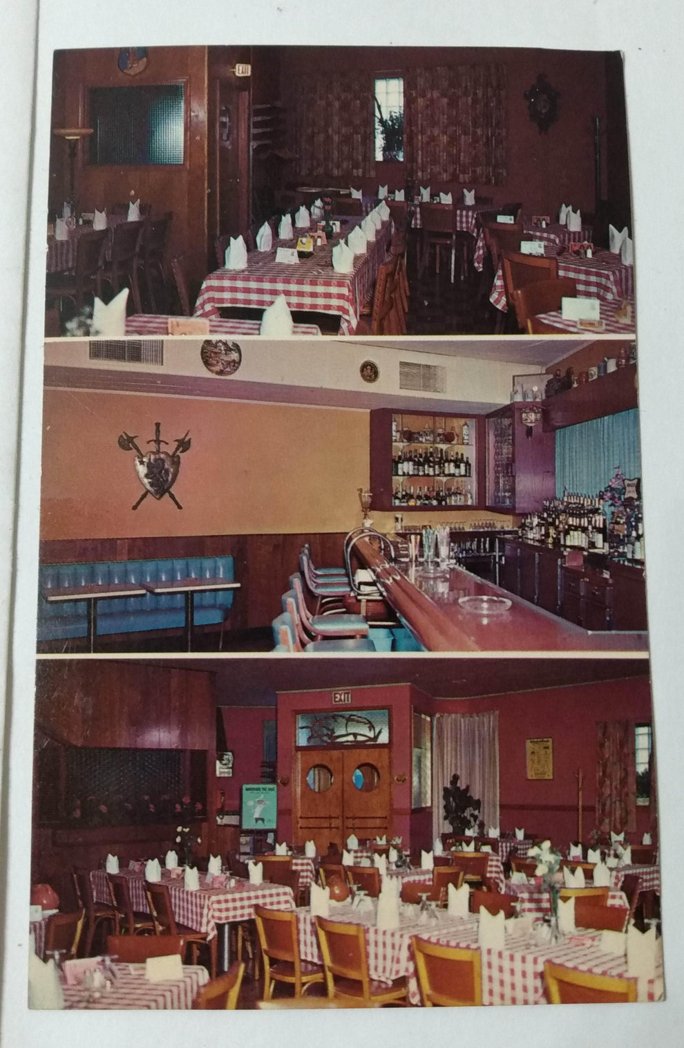 Kragers German Restaurant Gratiot Detroit Michigan 1950's Postcard ...