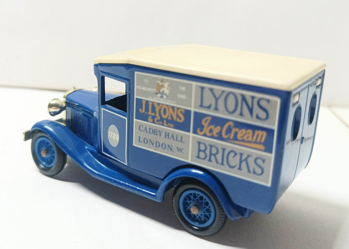 Lledo Models of Days Gone DG13 J Lyons Ice Cream 1934 Ford Model A Van ...