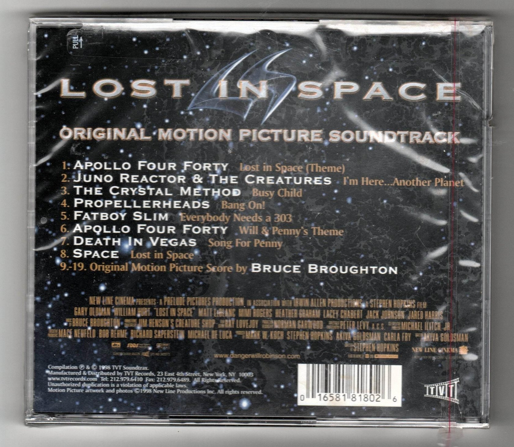 Lost In Space Original Motion Picture Soundtrack Album CD 1998 – TulipStuff