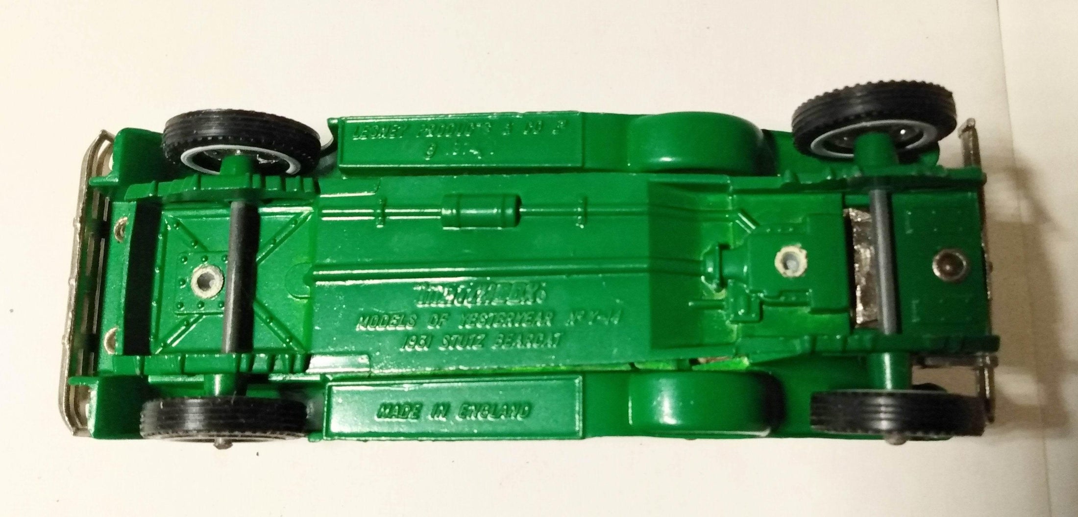 Lesney Matchbox Models of Yesteryear Y14 1931 Stutz Bearcat England ...