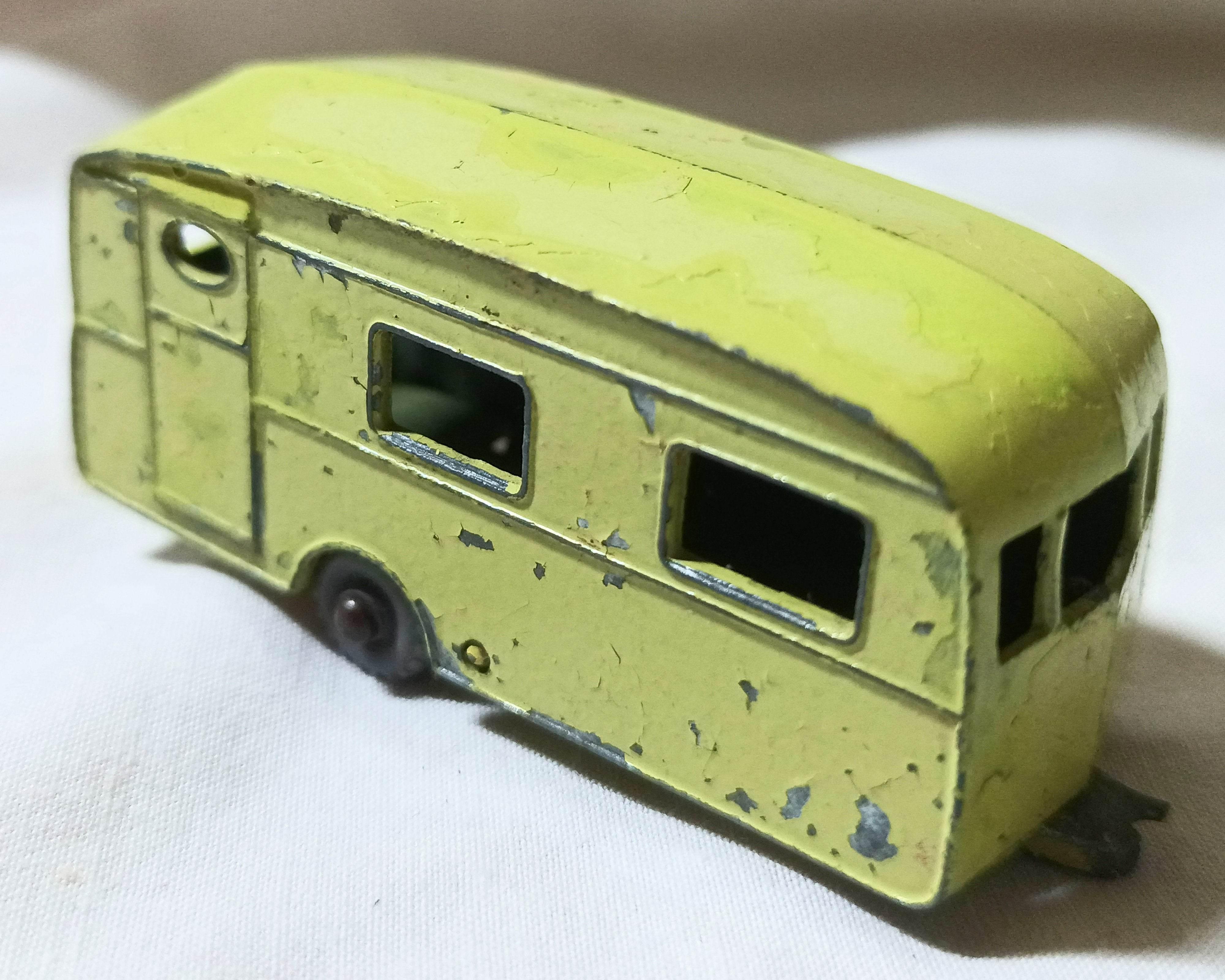 Lesney Matchbox 23 Berkeley Cavalier Caravan Lime Green GPW 1957 ...