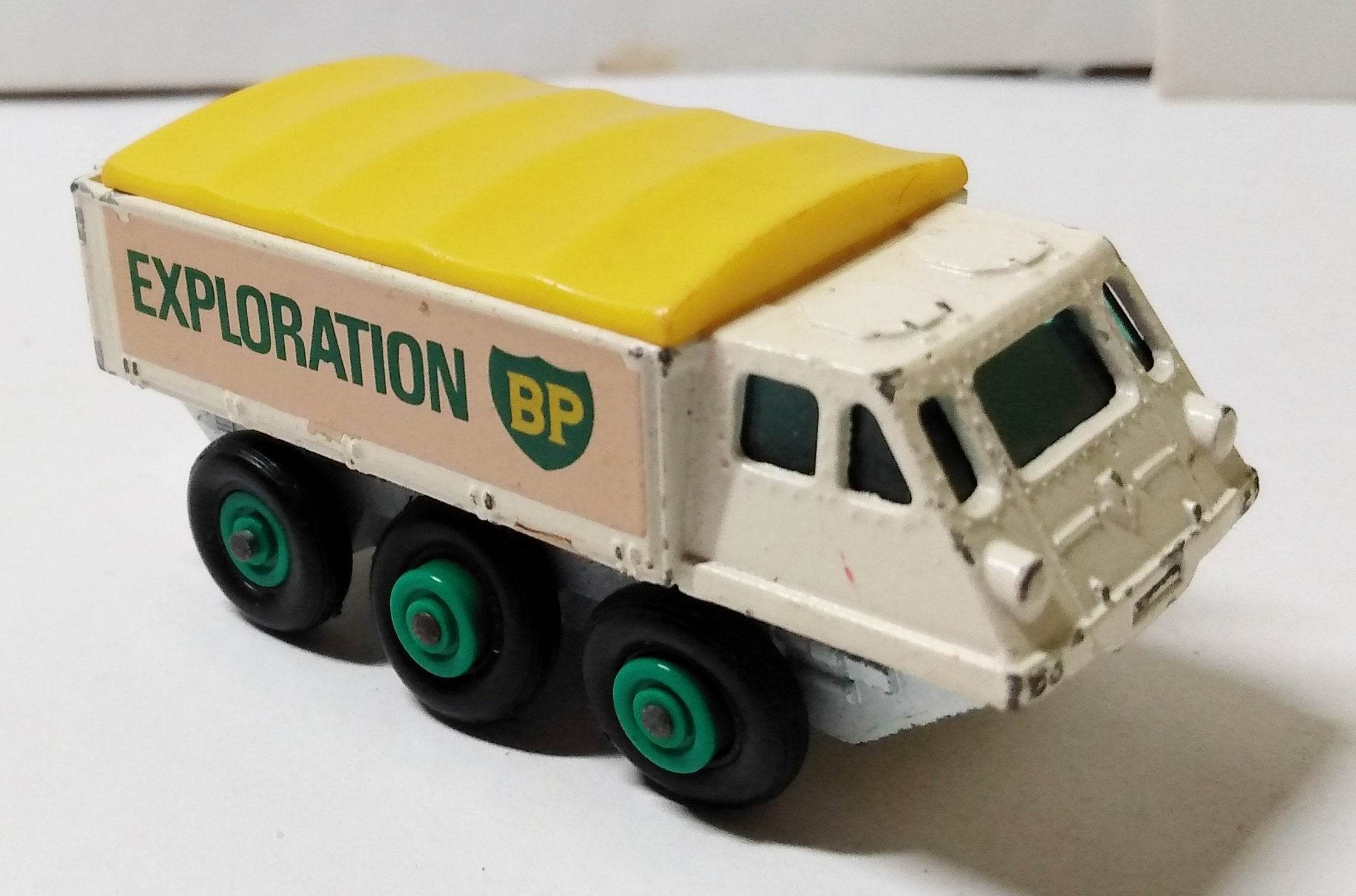 Lesney Matchbox 61 Alvis Stalwart BP Exploration Truck 1966 smooth bed ...