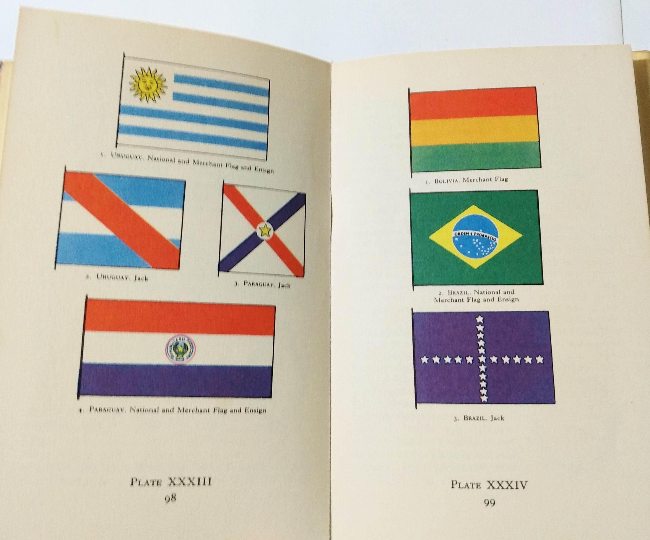 The Observer's Book Of Flags I.O. Evans Frederick Warne 4th Ed 1971 ...