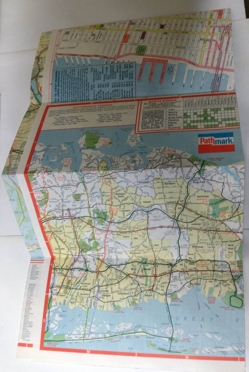 Pathmark New York City and Long Island Street Map 1985 – TulipStuff