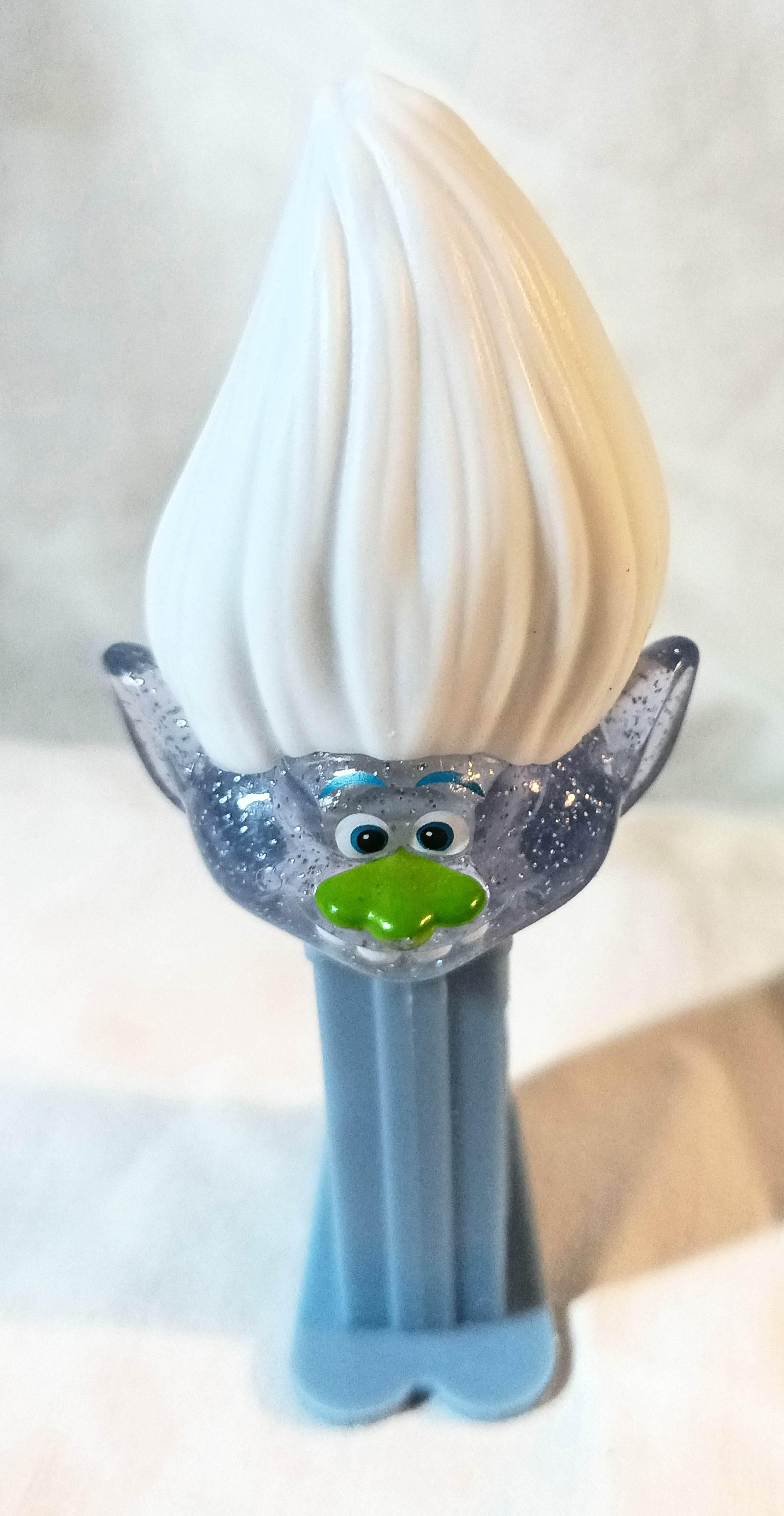 Pez Trolls Crystal Guy Diamond Mini Candy Dispenser 2016 – TulipStuff