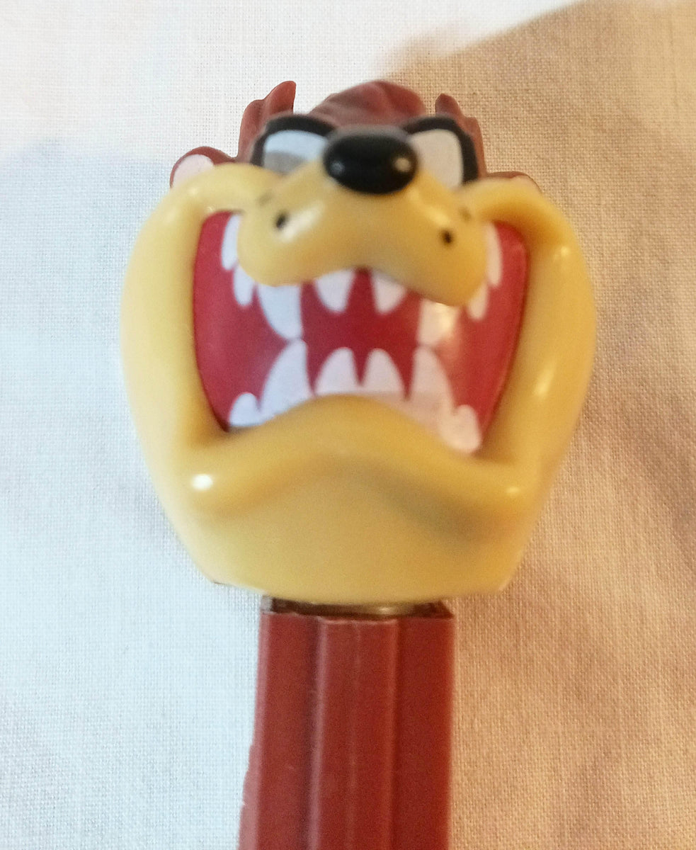 Pez Tazmanian Devil Looney Tunes Candy Dispenser Hungary 1996 – TulipStuff