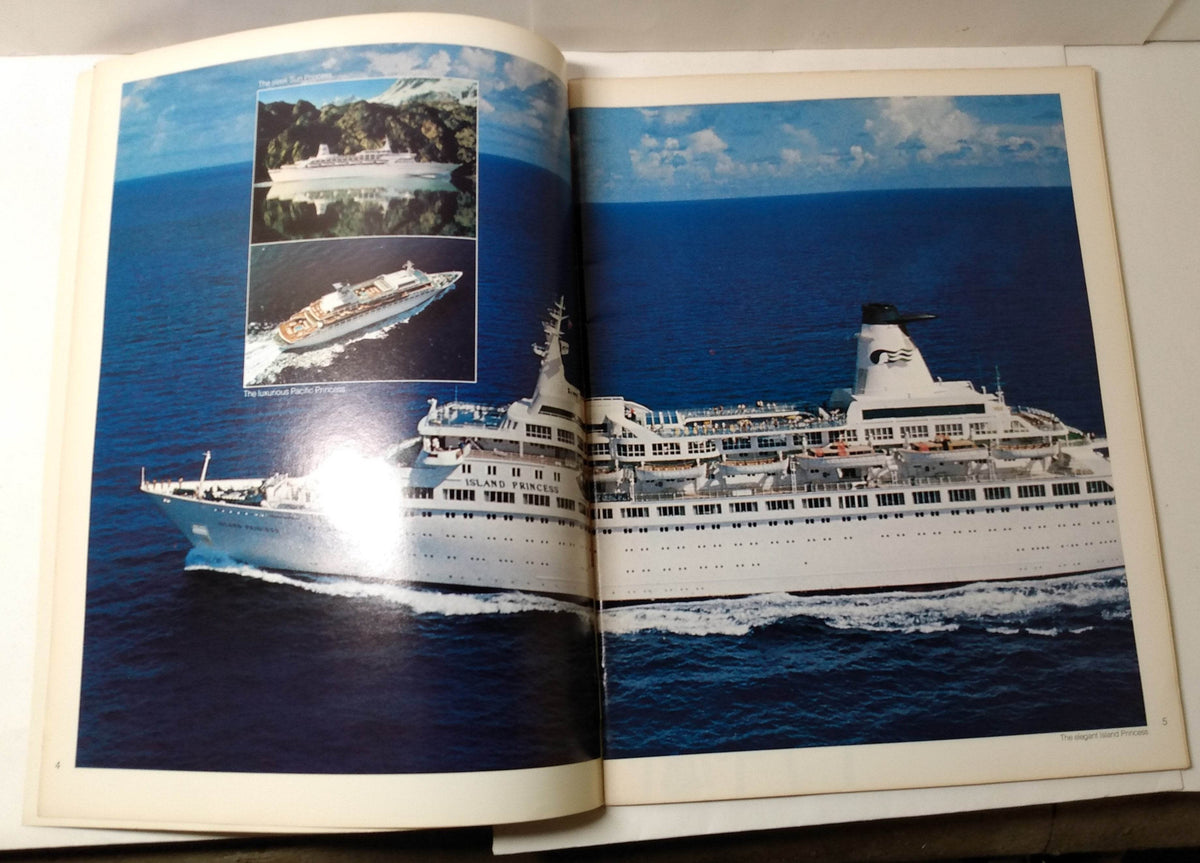 Princess Cruises 1983 Brochure Love Boat Island / Pacific / Sun Prince ...