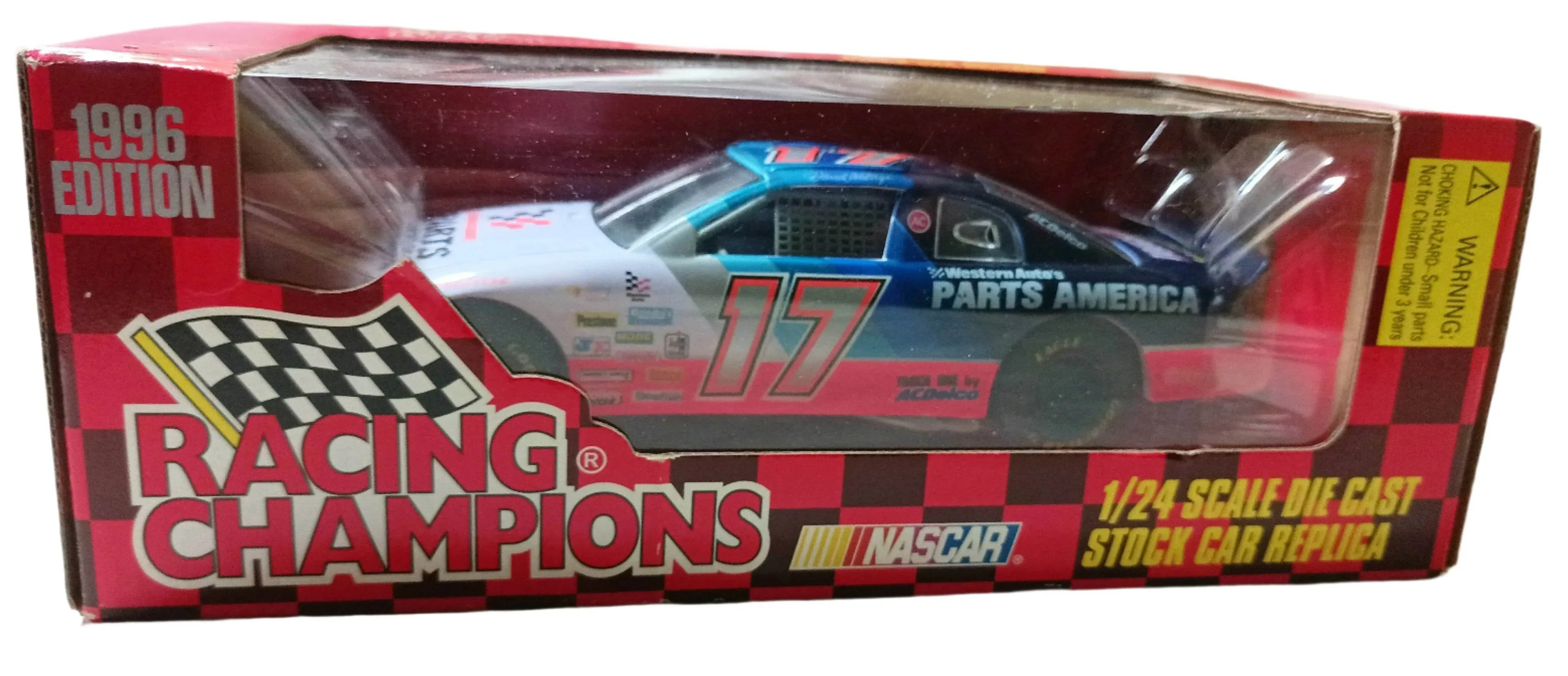 Racing Champions 1996 Darrell Waltrip #17 Parts America Nascar 1:24 ...
