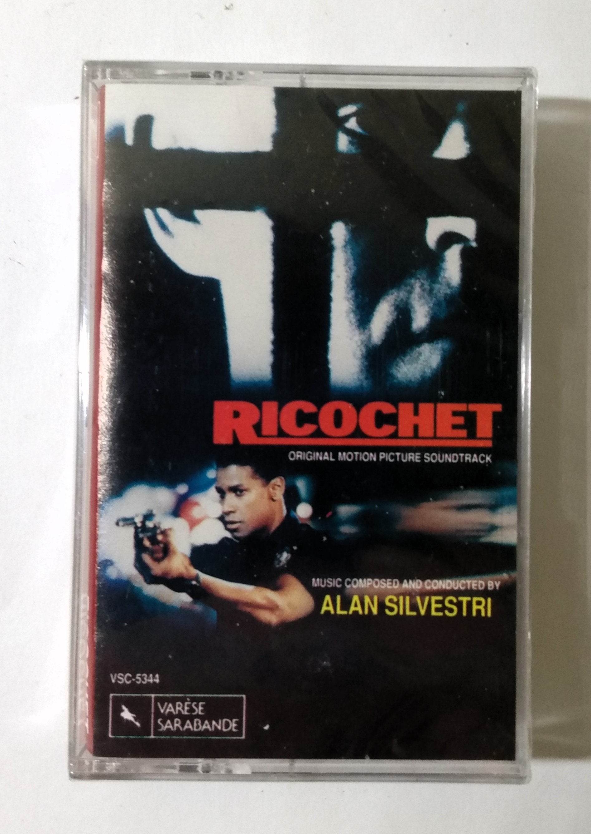 Ricochet Movie Soundtrack Alan Silvestri Ice-T AUDIO CASSETTE 1991 ...