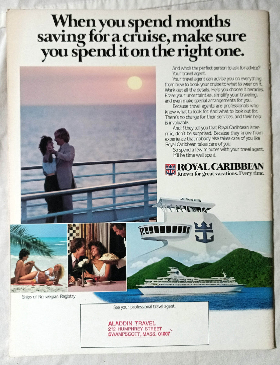 Royal Caribbean 1982-83 Brochure Sun Viking Nordic Prince Song of Norw ...